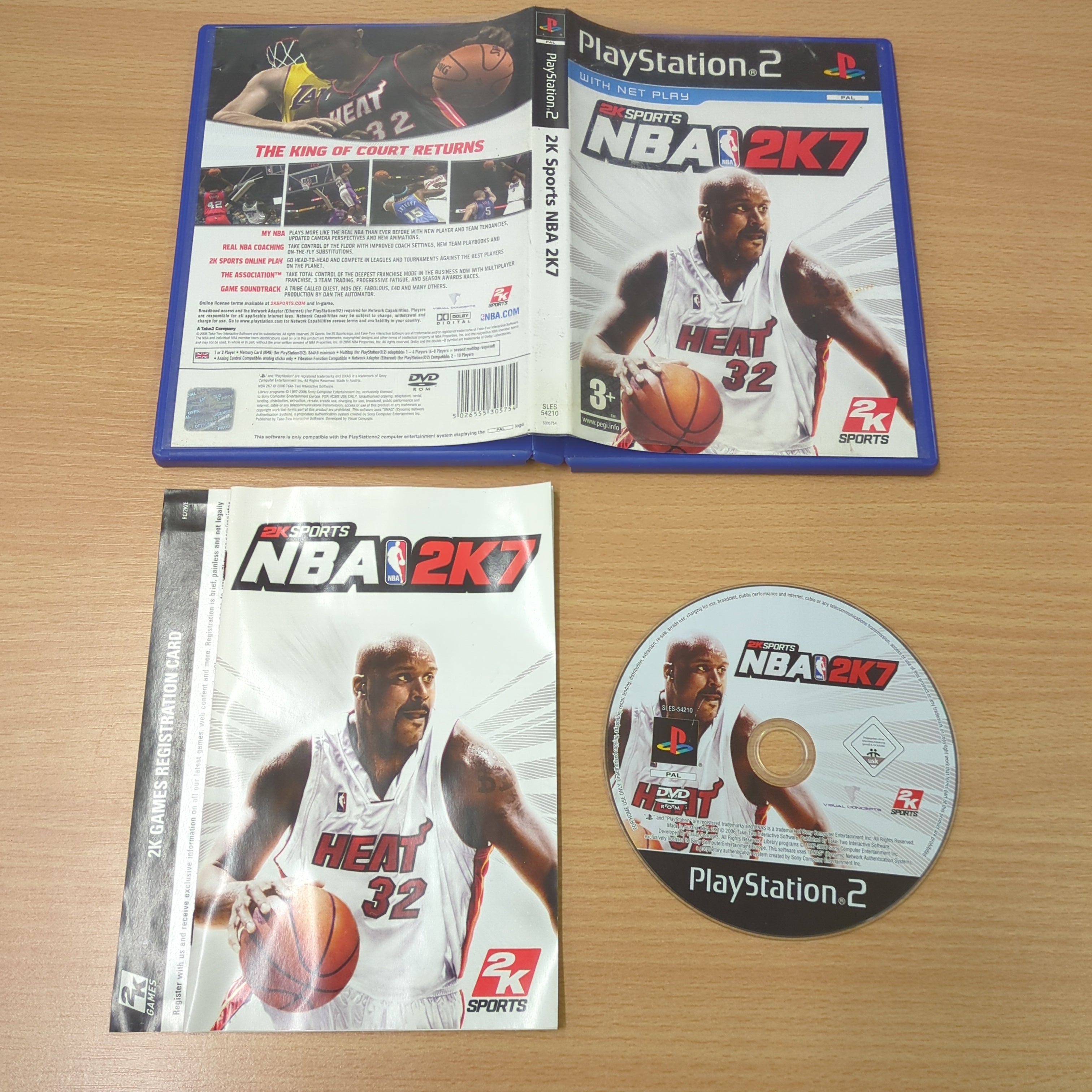 2K Sports NBA 2K7 Sony Pas2 game – retro game store uk - 8BitBeyond.com