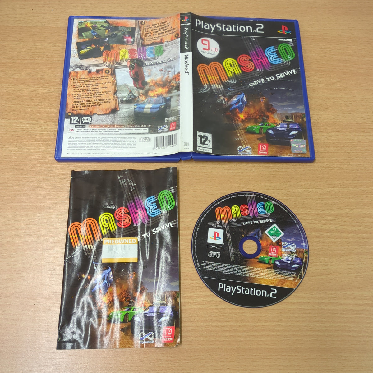 Mashed Sony PS2 game – retro game store uk - 8BitBeyond.com