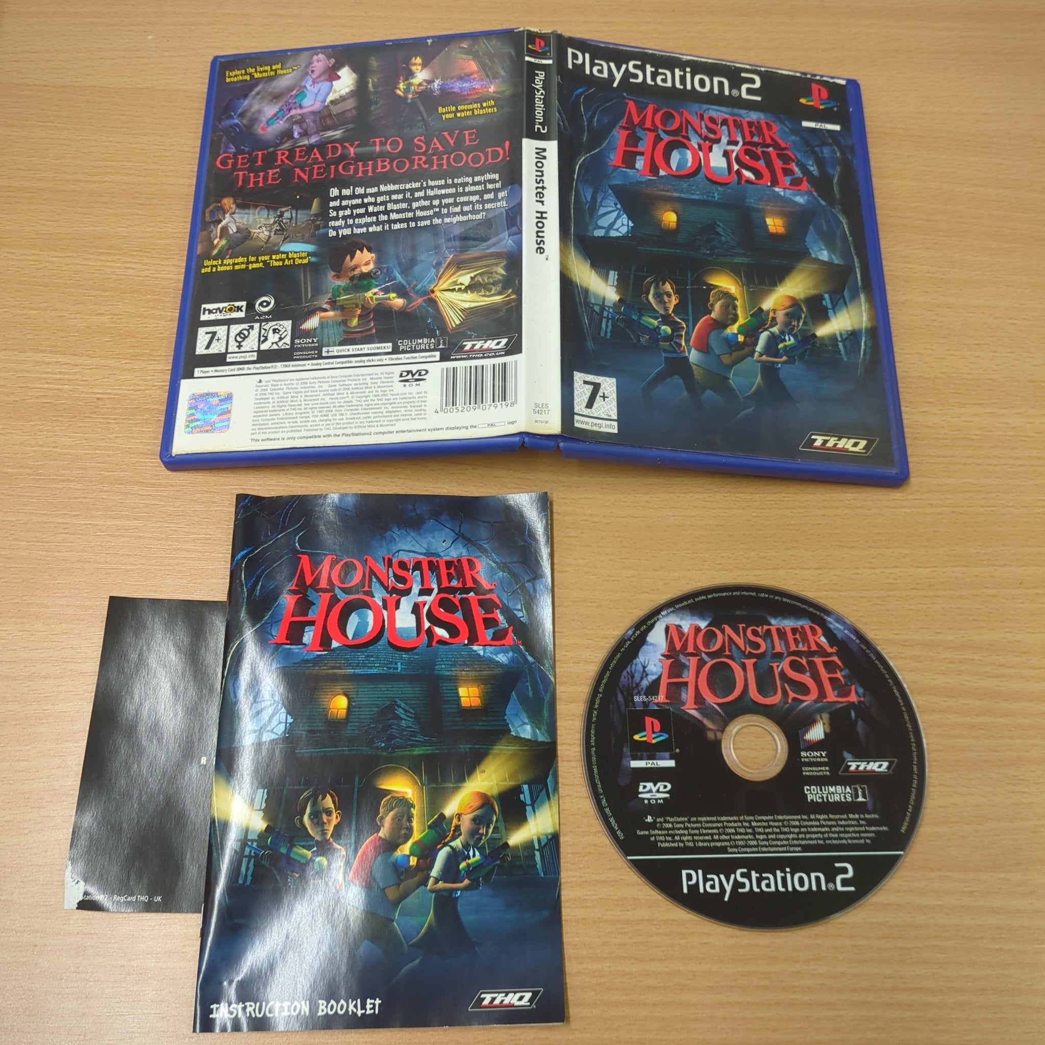 Monster House Sony PS2 game – retro game store uk - 8BitBeyond.com
