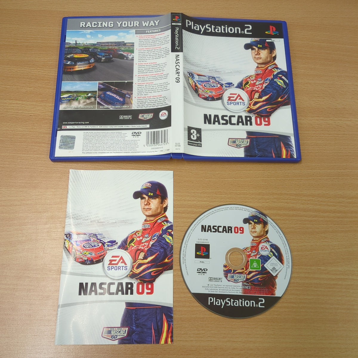 NASCAR 09 Sony PS2 game – retro game store uk - 8BitBeyond.com