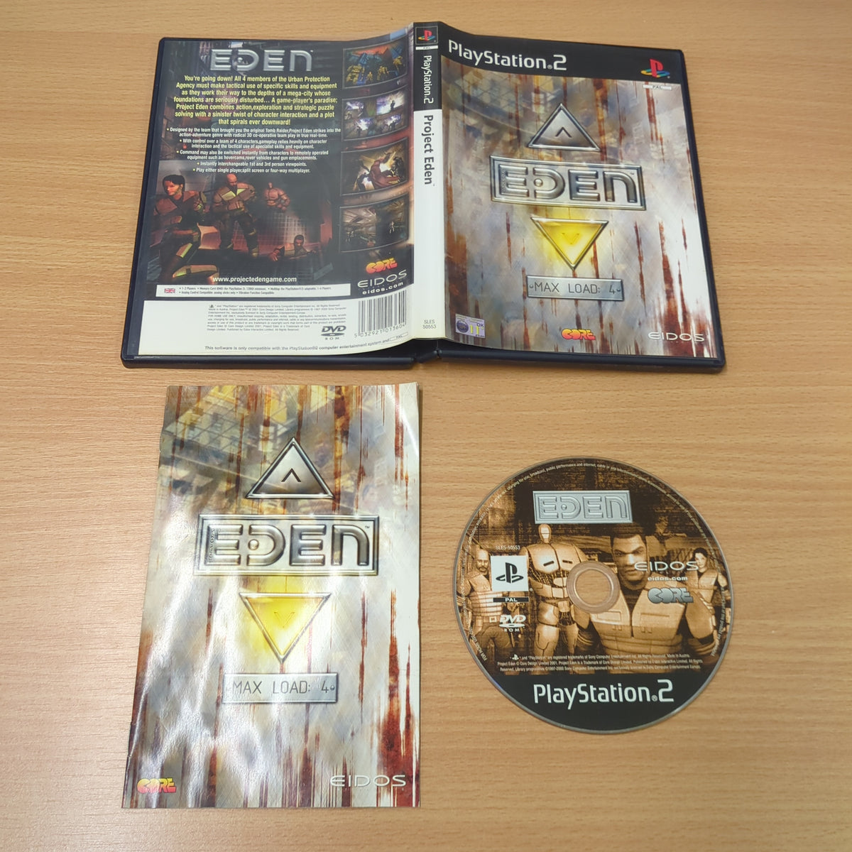 Project Eden Sony PS2 game – retro game store uk - 8BitBeyond.com