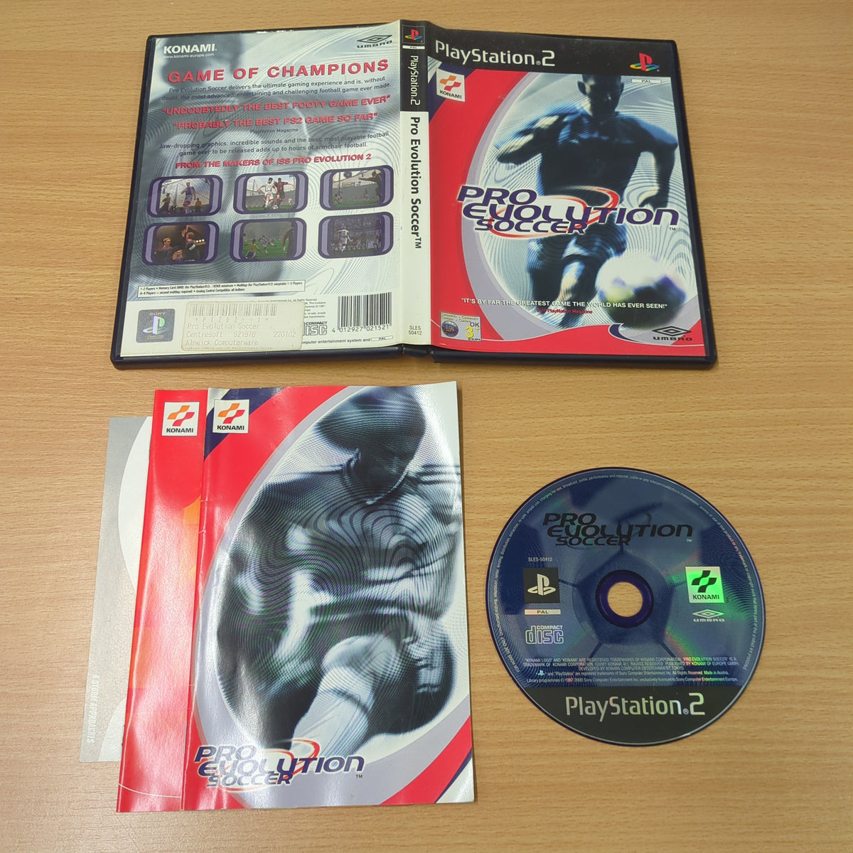 Pro Evolution Soccer Sony PS2 game – retro game store uk - 8BitBeyond.com