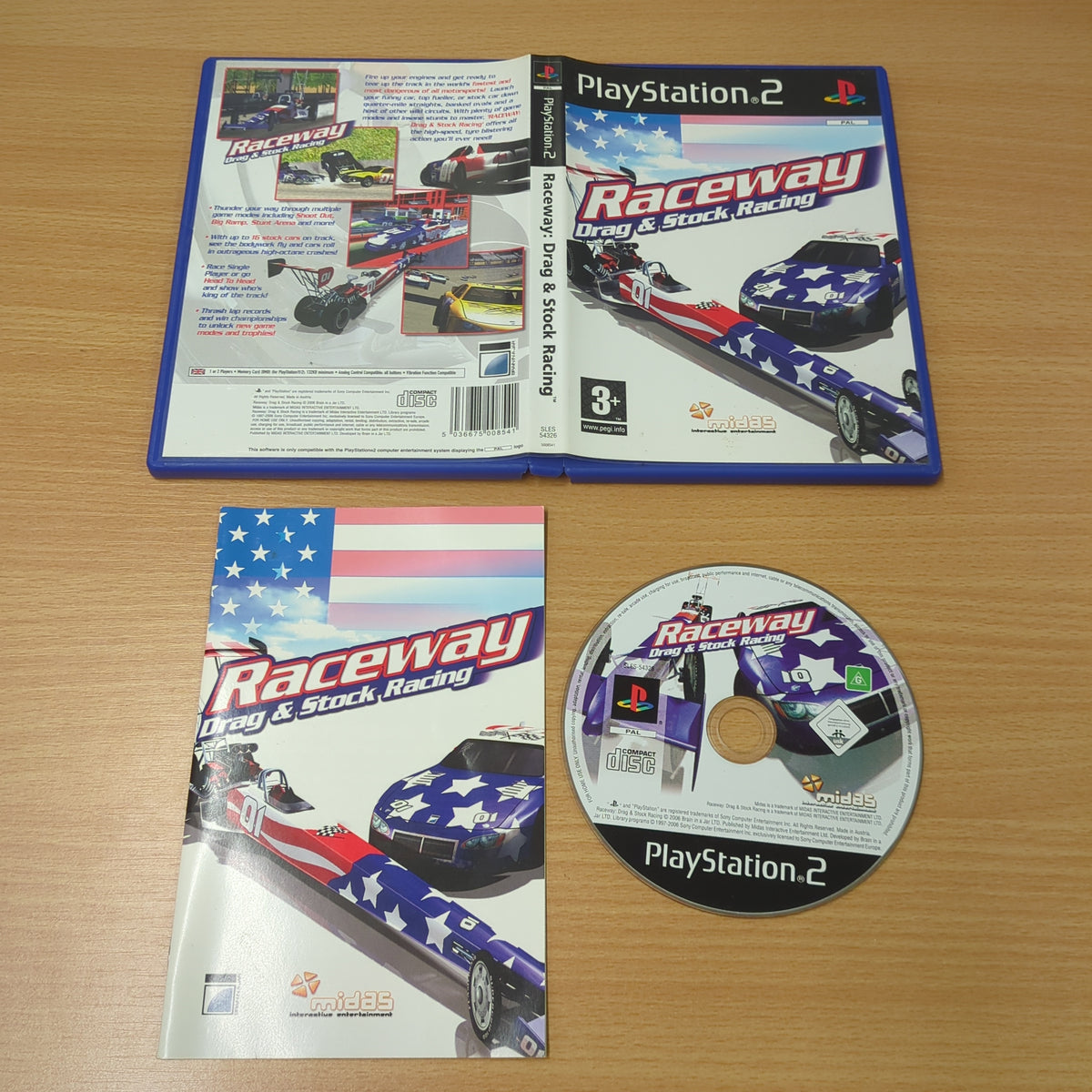Raceway: Drag & Stock Racing Sony PS2 game – retro game store uk ...