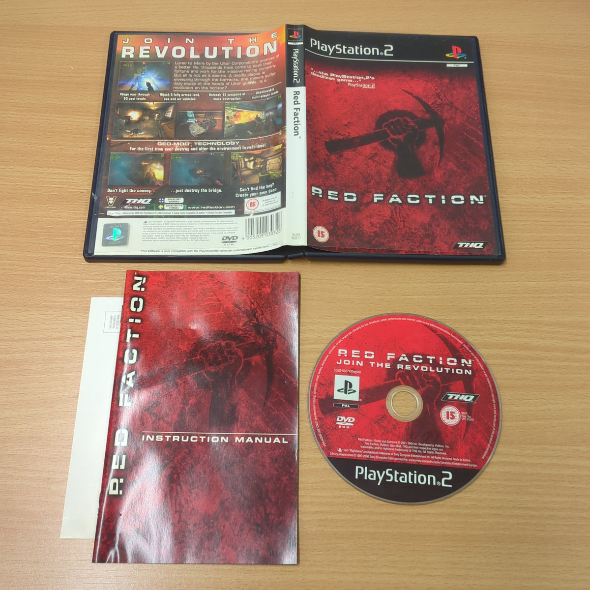 Red Faction Sony PS2 game – retro game store uk - 8BitBeyond.com