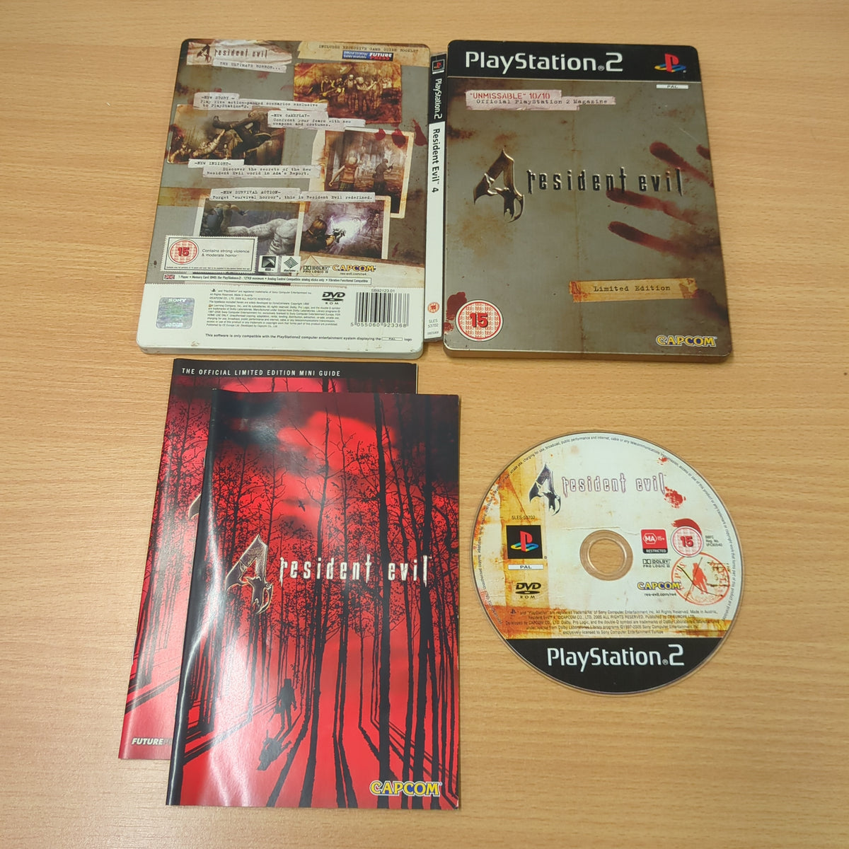 Resident Evil 4 (Limited Edition) Sony PS2 game – retro game store uk ...