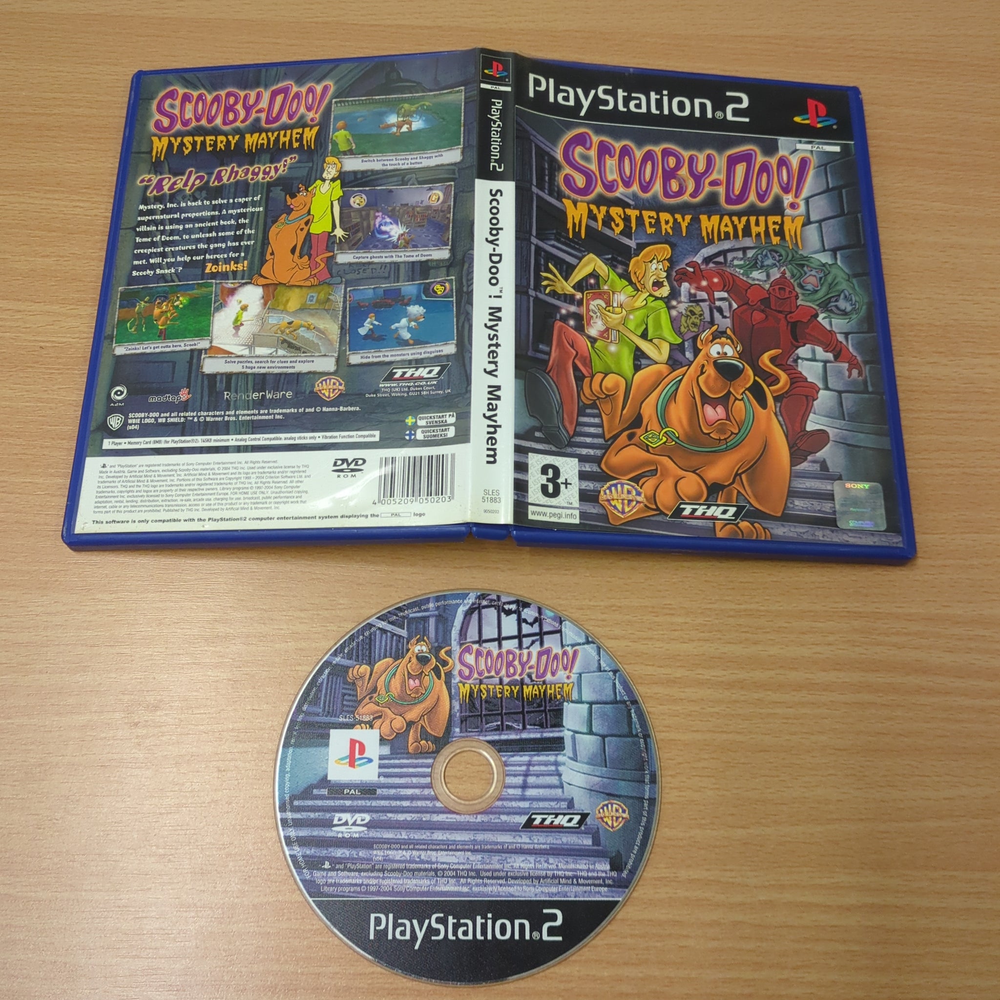 Scooby-Doo! Mystery Mayhem Sony PS2 game – retro game store uk ...