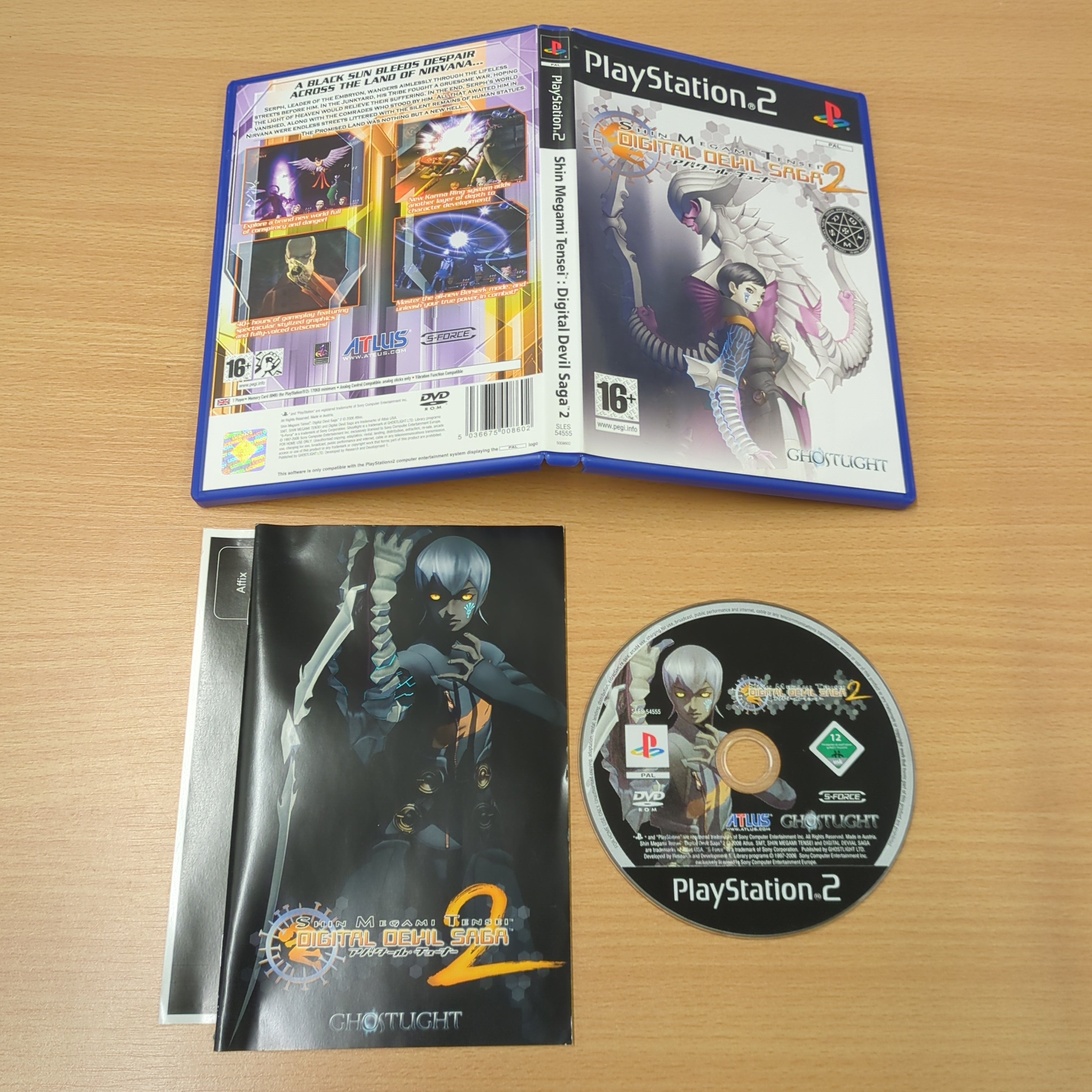 Shin Megami Tensei: Digital Devil Saga 2 Sony PS2 game – retro game ...