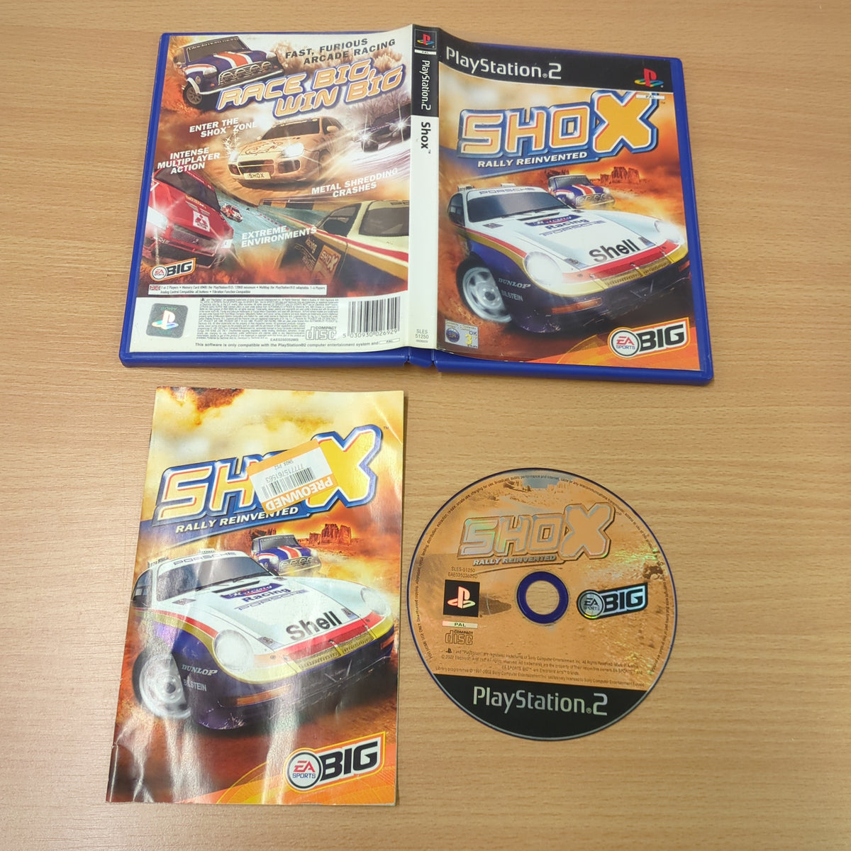 Shox Sony PS2 game – retro game store uk - 8BitBeyond.com