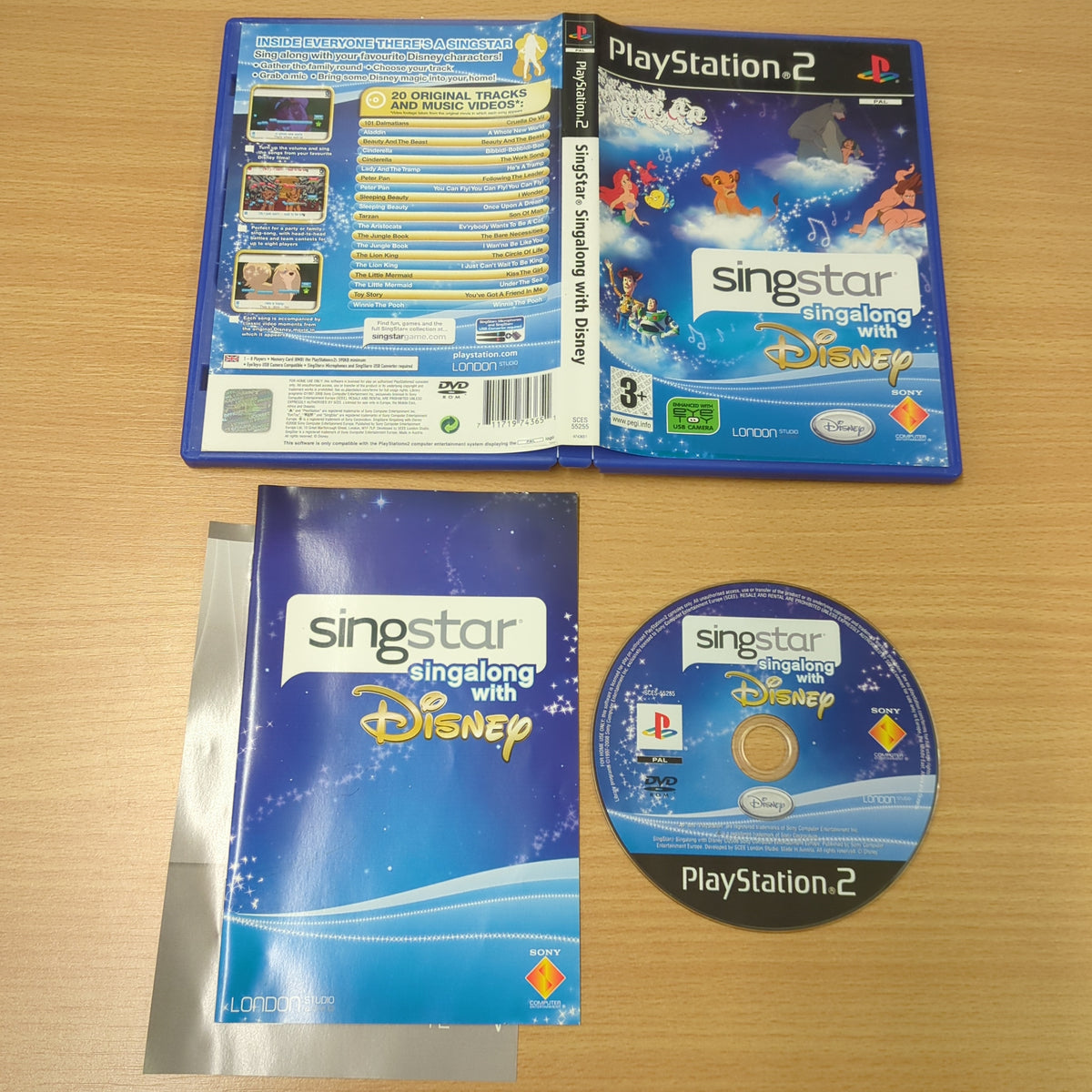 SingStar Singalong with Disney Sony PS2 game – retro game store uk ...