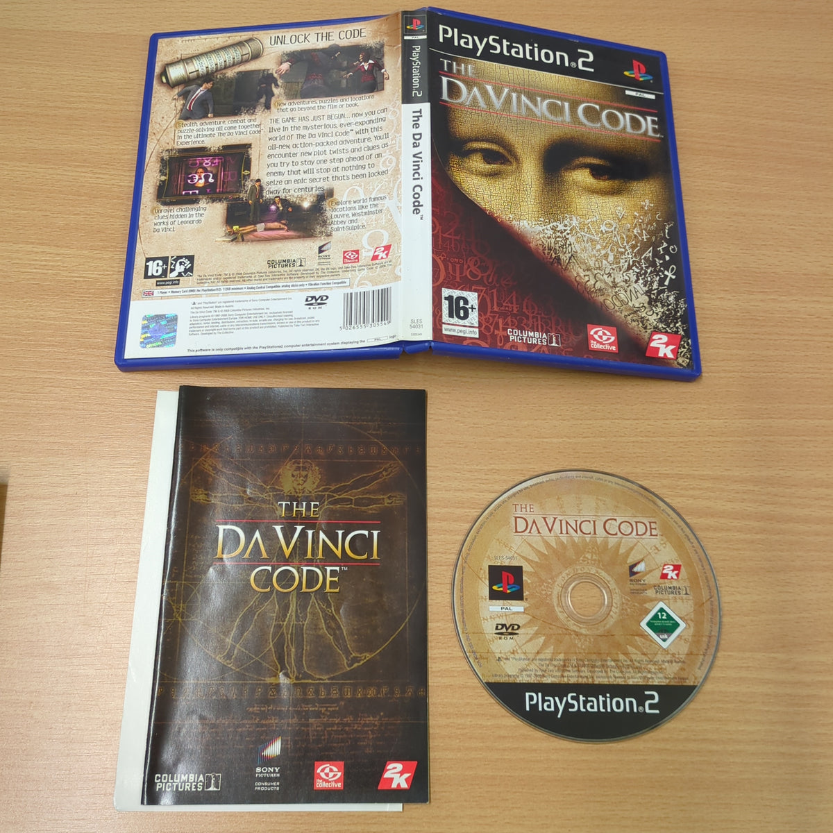 The Da Vinci Code Sony PS2 game – retro game store uk - 8BitBeyond.com