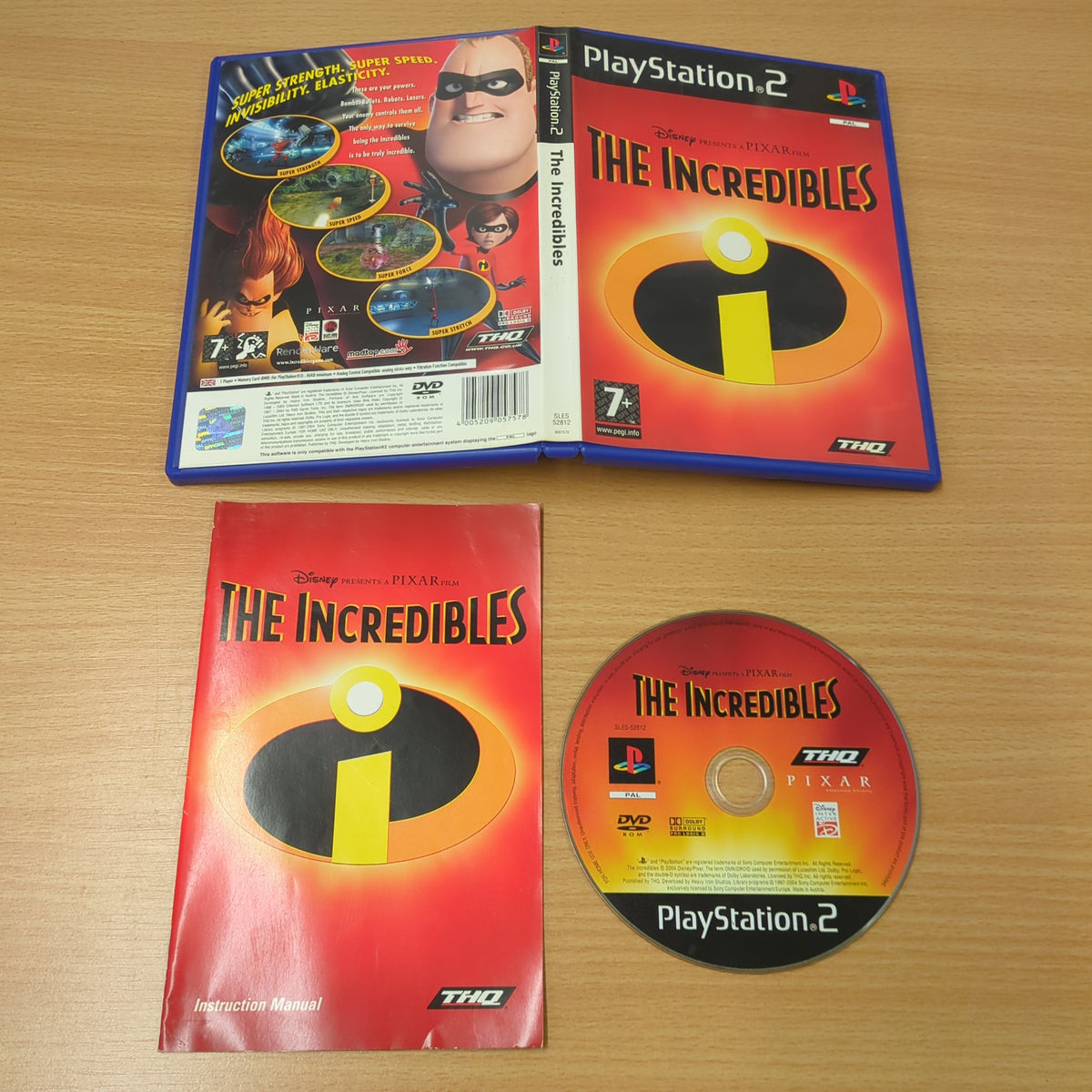 The Incredibles Sony PS2 game – retro game store uk - 8BitBeyond.com