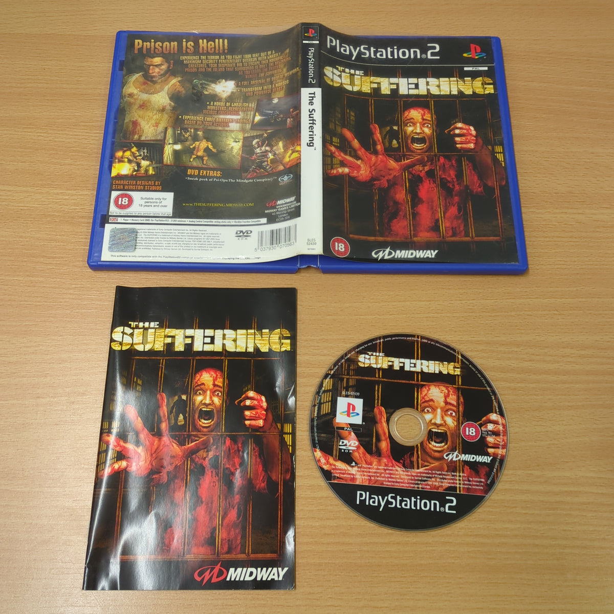 The Suffering Sony PS2 game – retro game store uk - 8BitBeyond.com