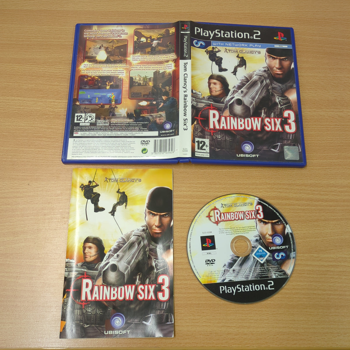 Tom Clancy's Rainbow Six 3 Sony PS2 game – retro game store uk ...
