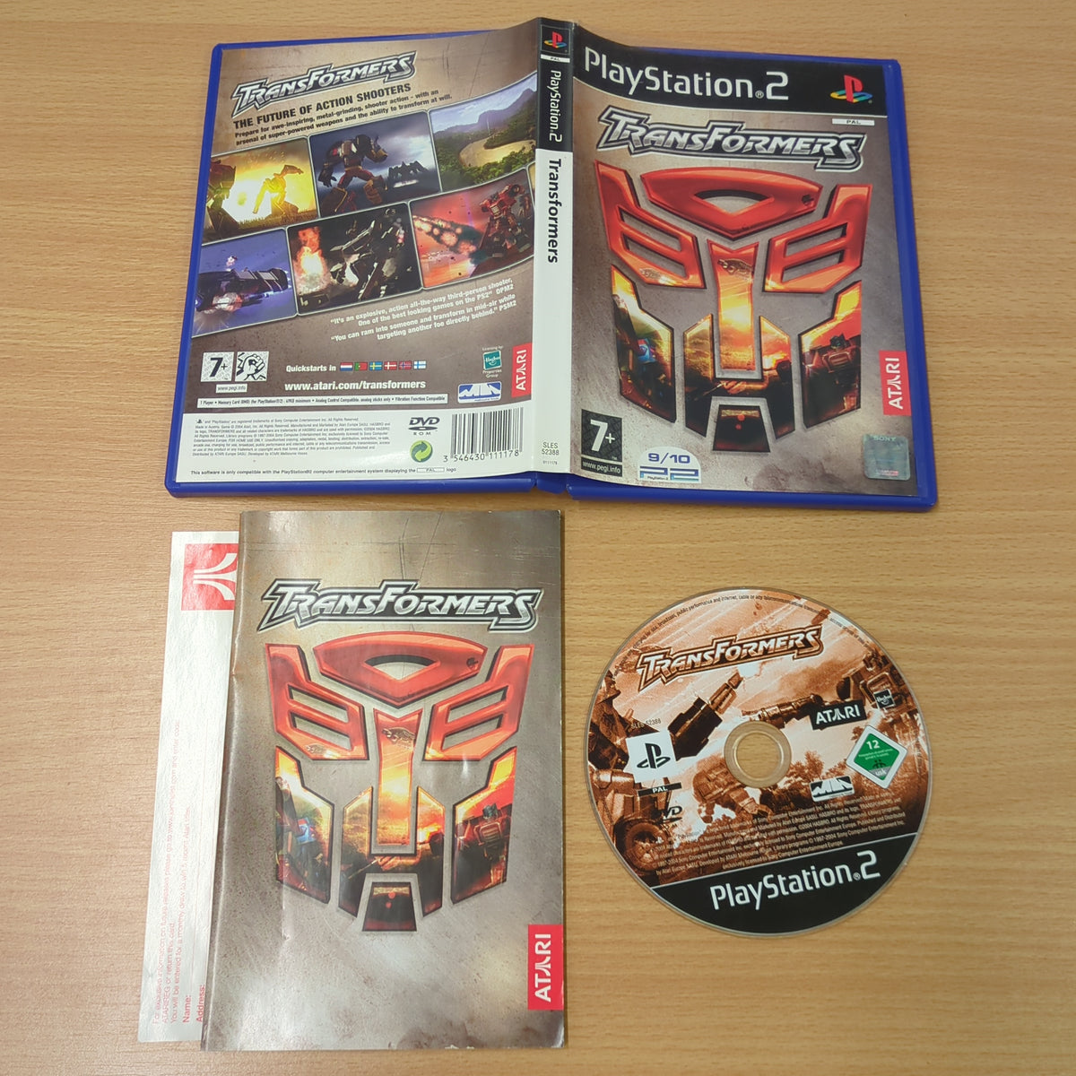 Transformers Sony PS2 game – retro game store uk - 8BitBeyond.com
