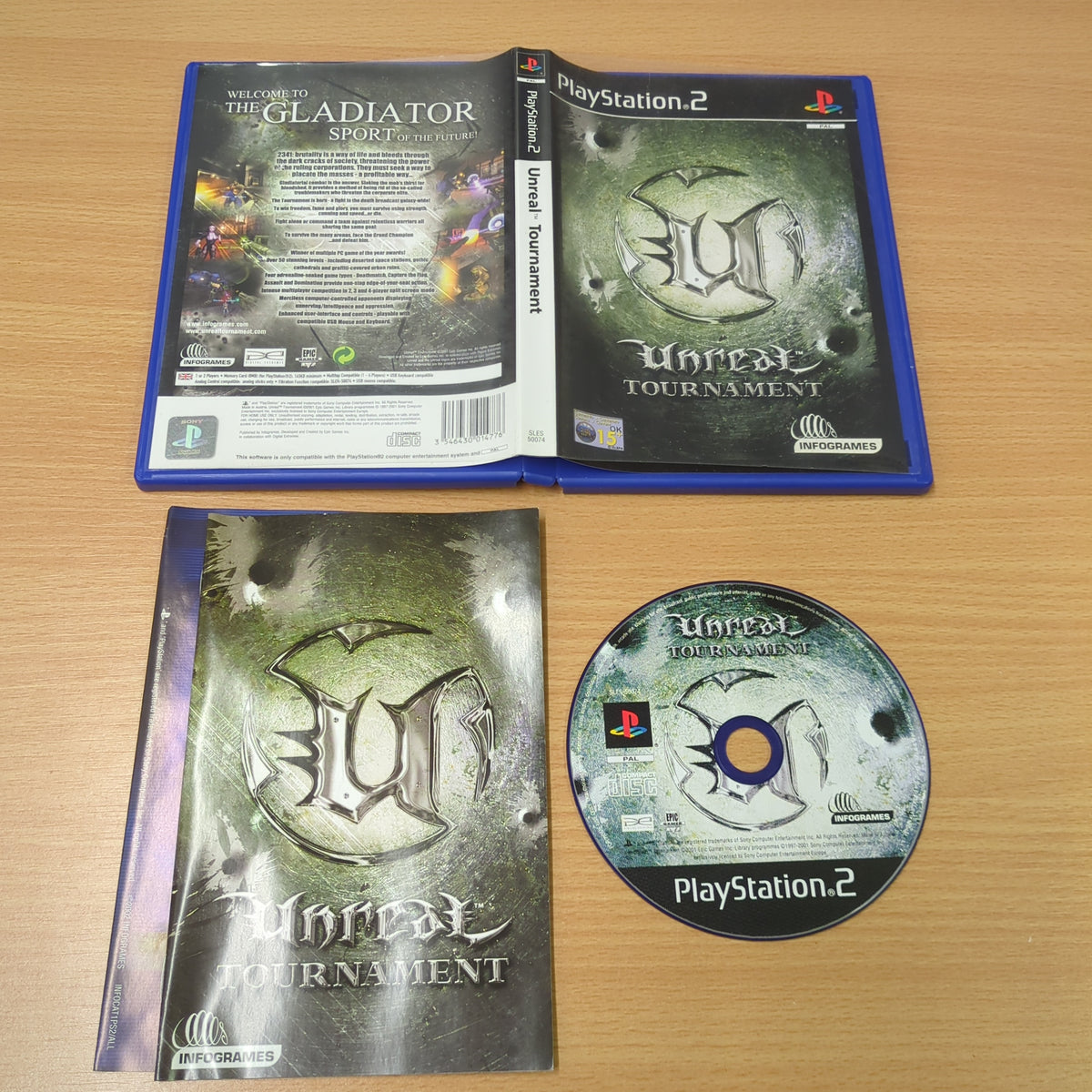 Unreal Tournament Sony PS2 game – retro game store uk - 8BitBeyond.com