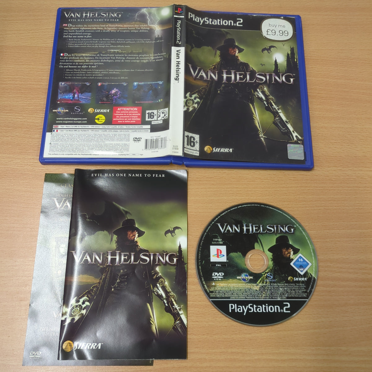Van Helsing Sony PS2 game – retro game store uk - 8BitBeyond.com