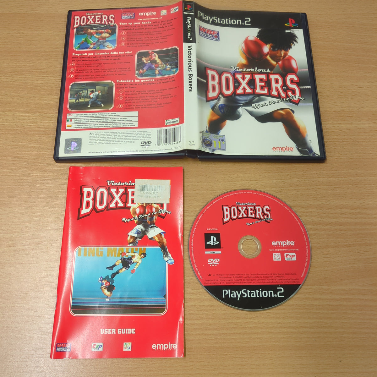 Victorious Boxers: Ippo's Road to Glory Sony PS2 game – retro game ...