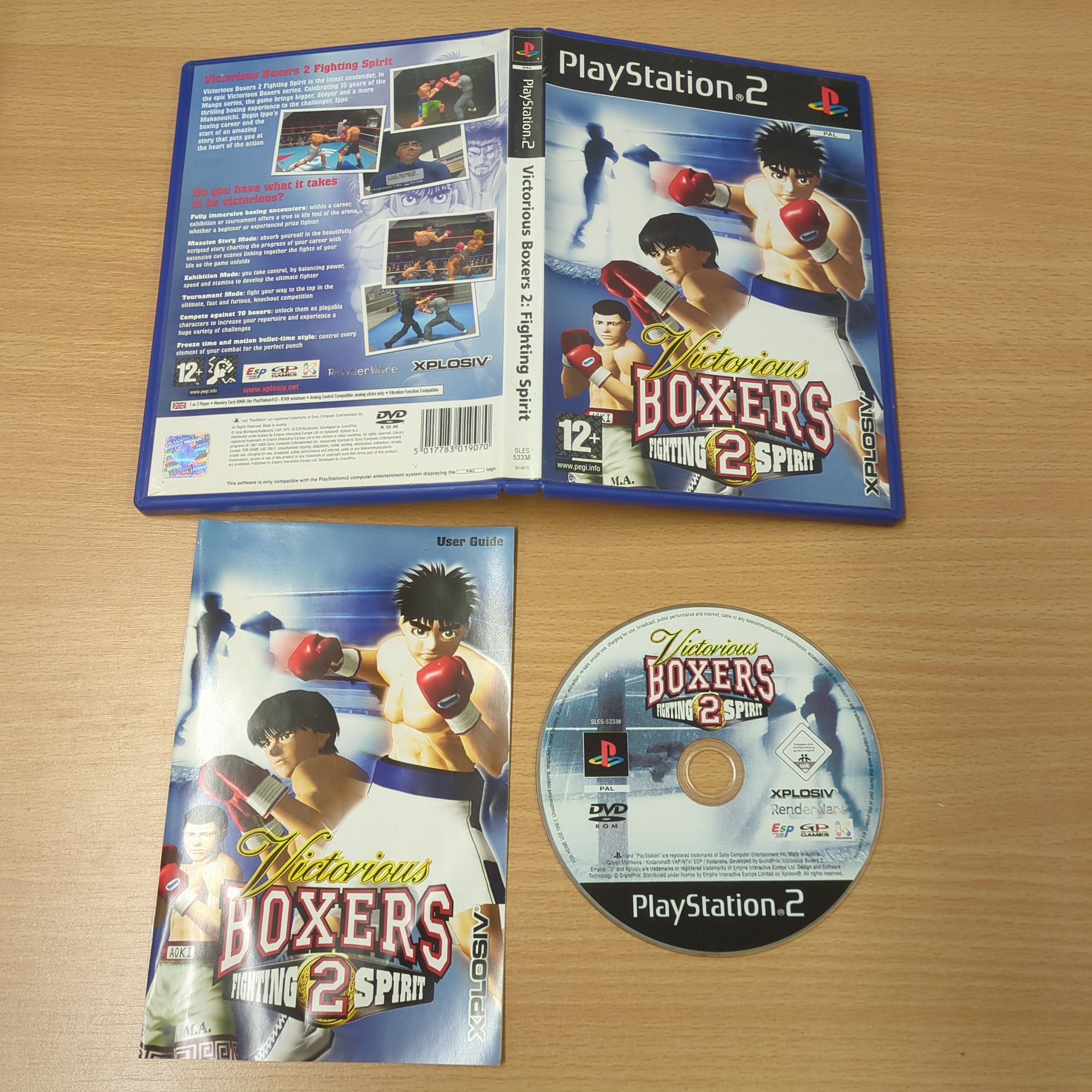 Victorious Boxers 2: Fighting Spirit Sony PS2 game – retro game store ...