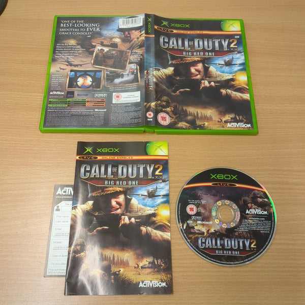 Call of duty big red one xbox 360 store