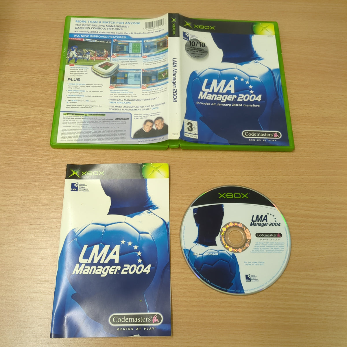 LMA Manager 2004 99.00 8BitBeyond – retro game store uk - 8BitBeyond.com