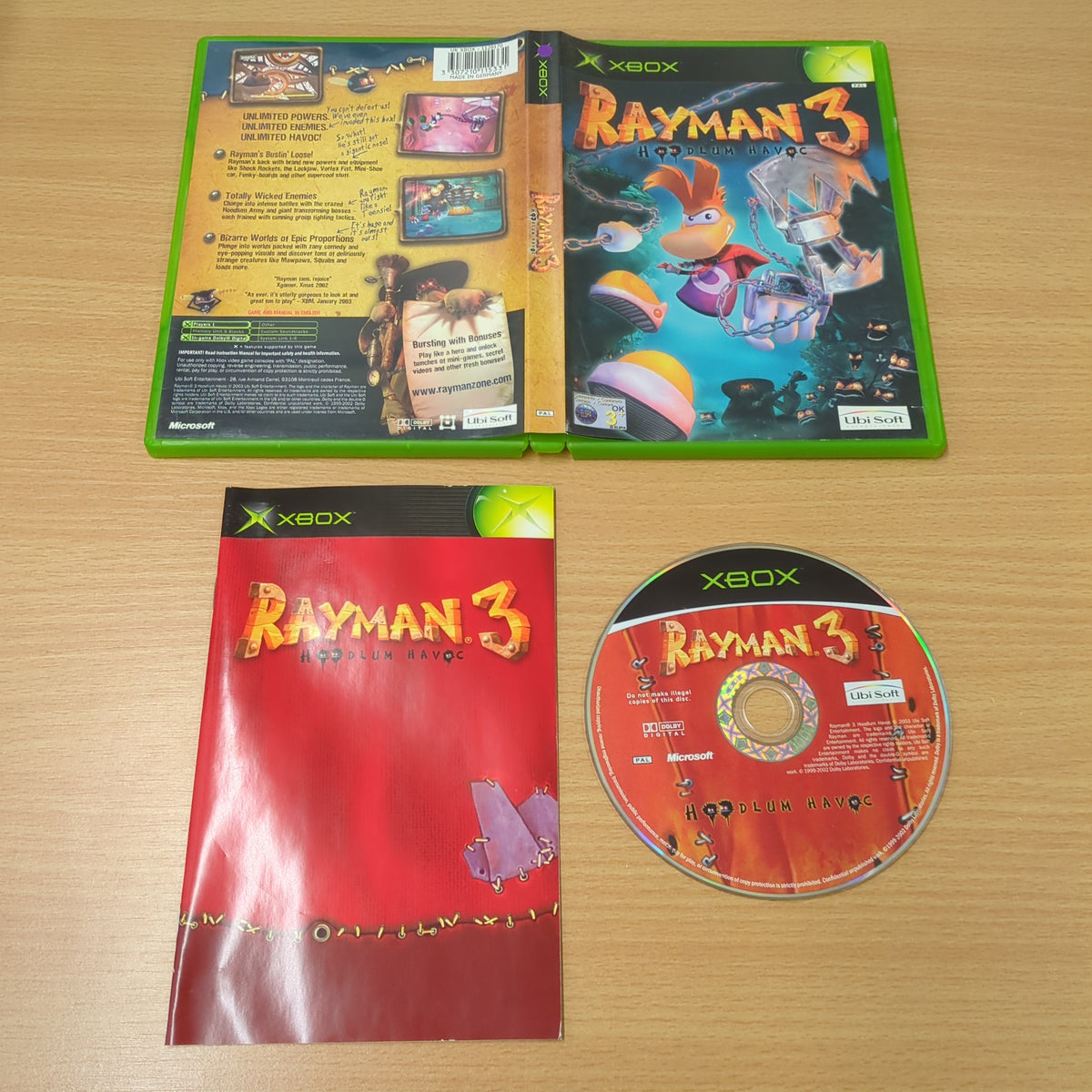 Rayman 3 nintendo gamecube game complete 9.99 8BitBeyond – retro game ...