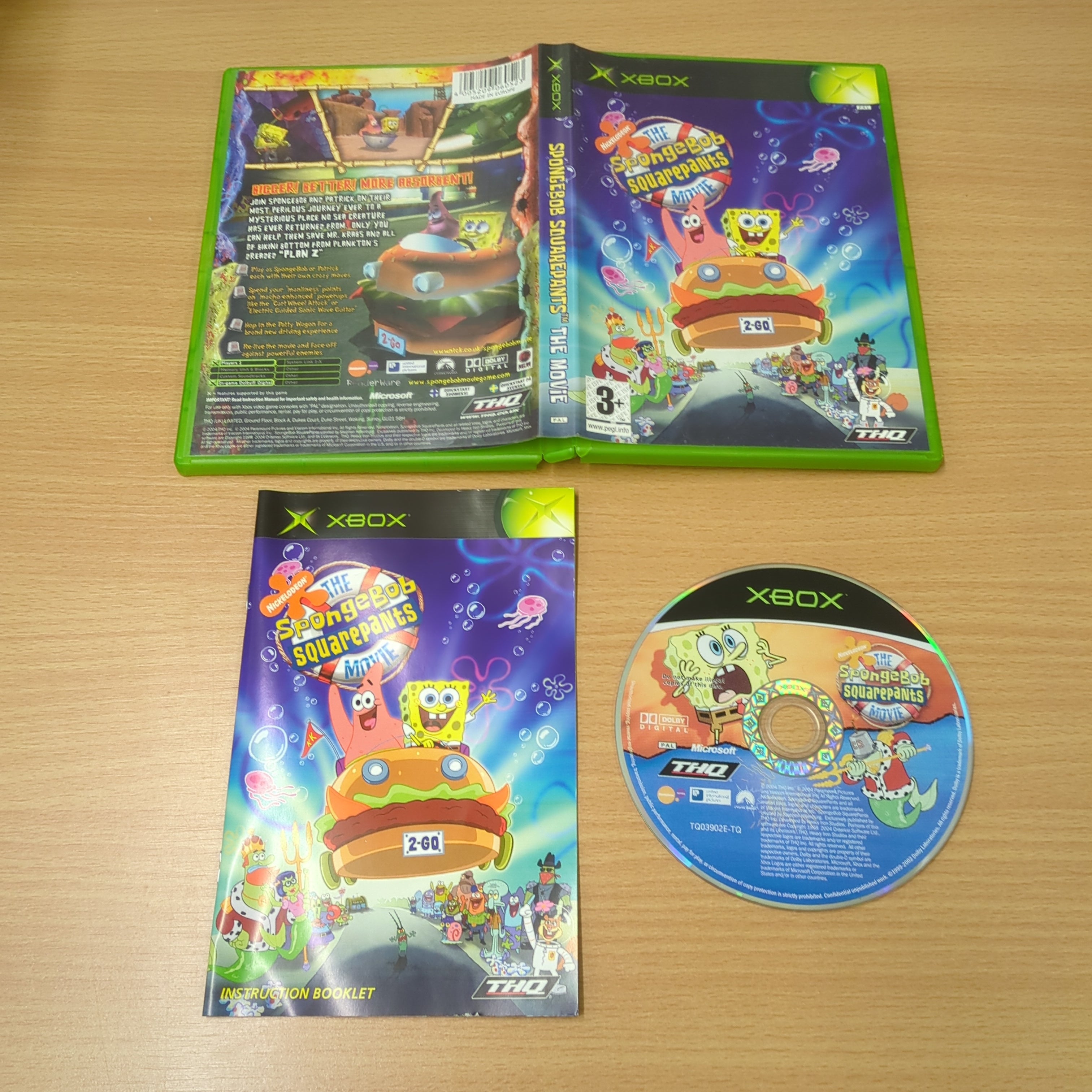 Spongebob Squarepants Film Gioco Ps2 The SpongeBob SquarePants Movie