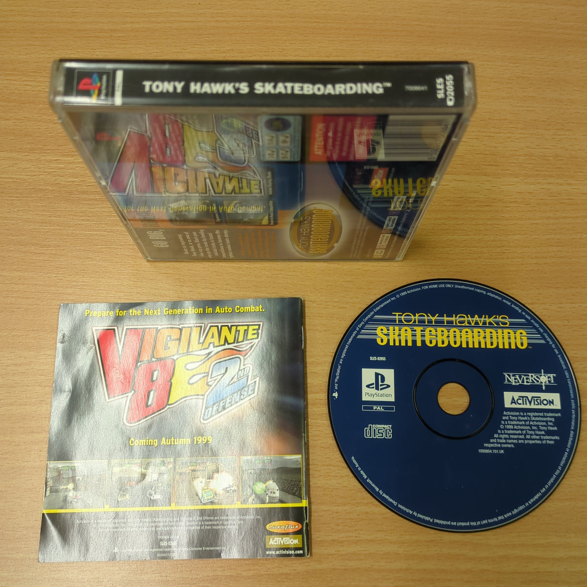 Tony Hawk's Skateboarding Sony PS1 game – retro game store uk ...