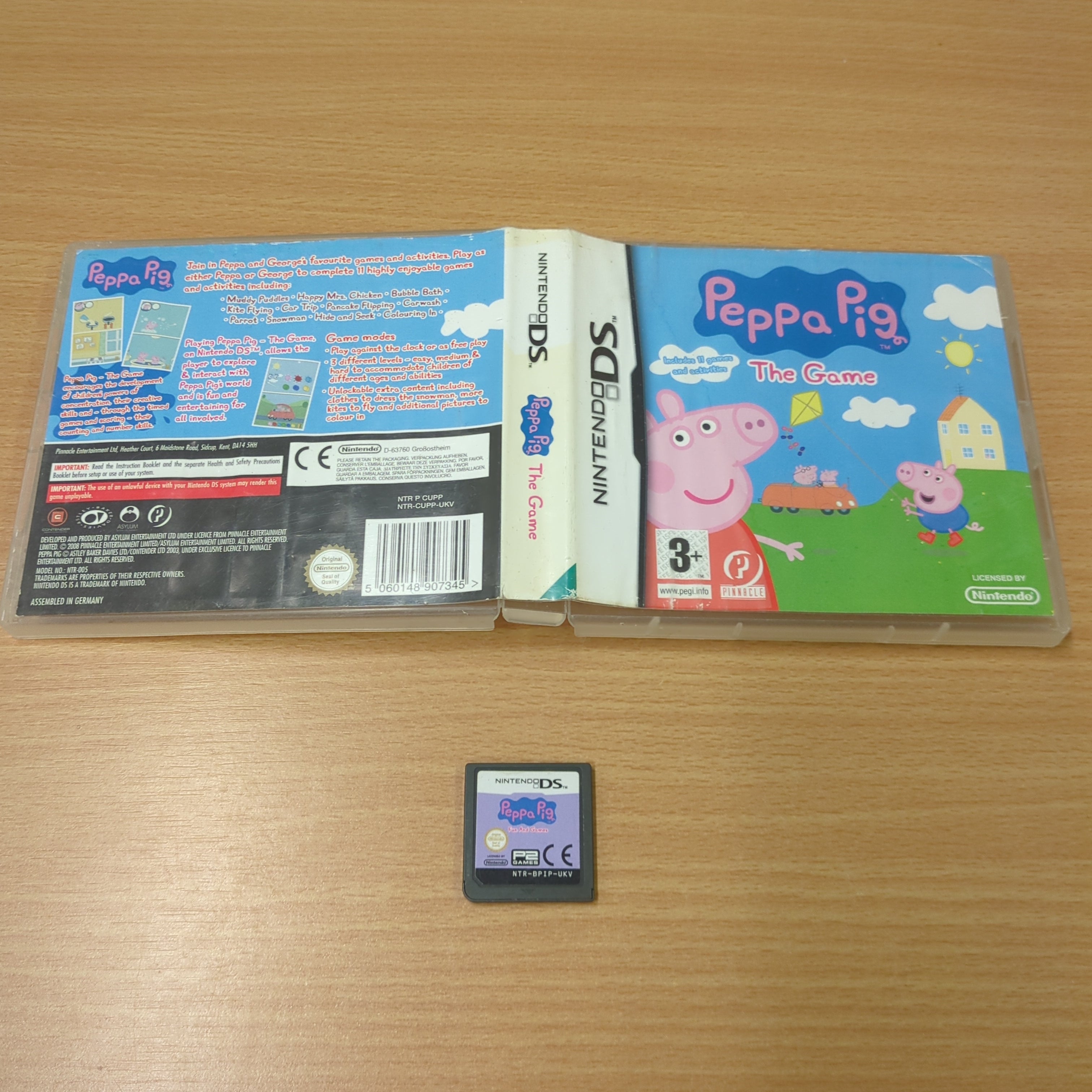Peppa Pig The Game Nintendo DS game – retro game store uk - 8BitBeyond.com