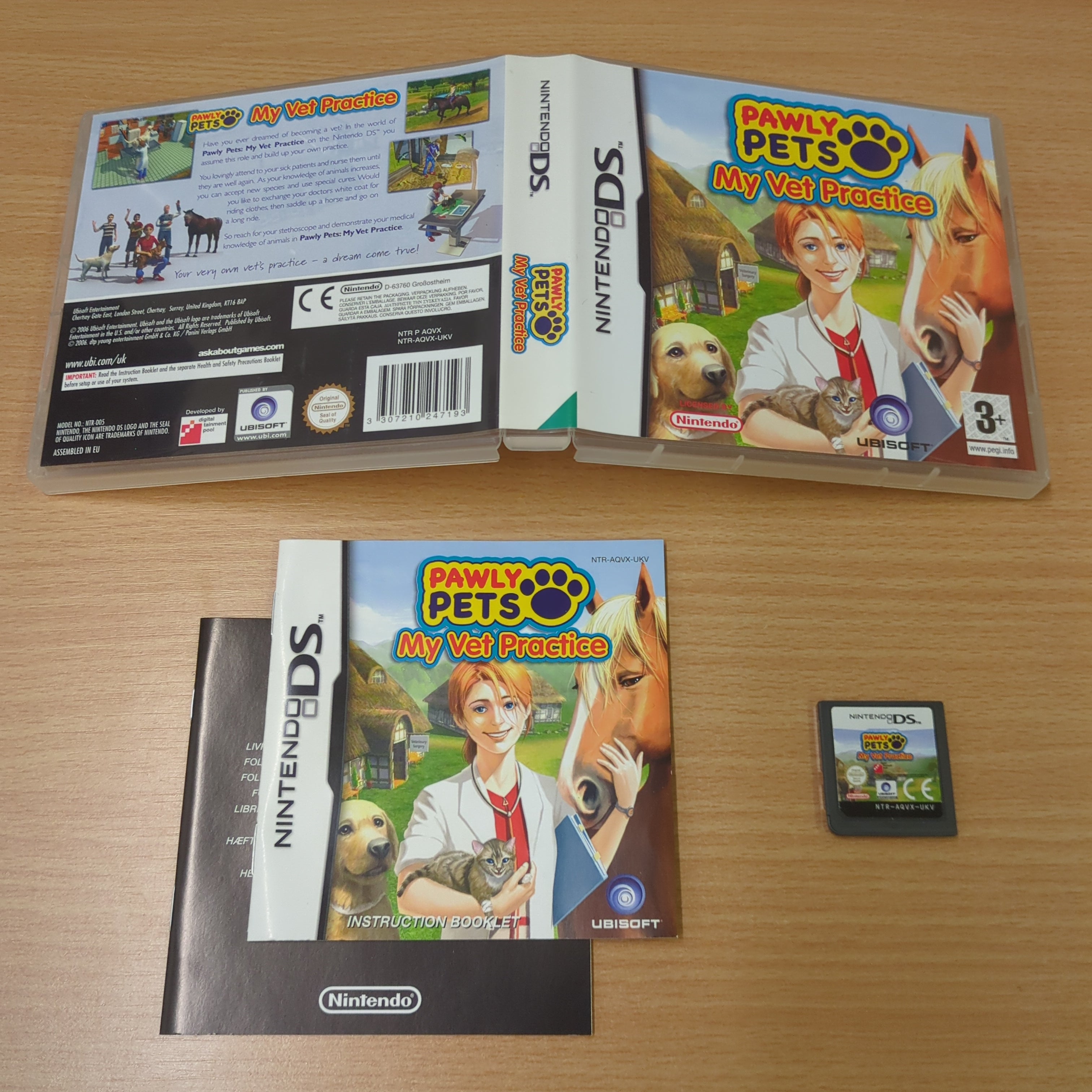 Pawly Pets: My Vet Practice Nintendo DS game – retro game store uk ...