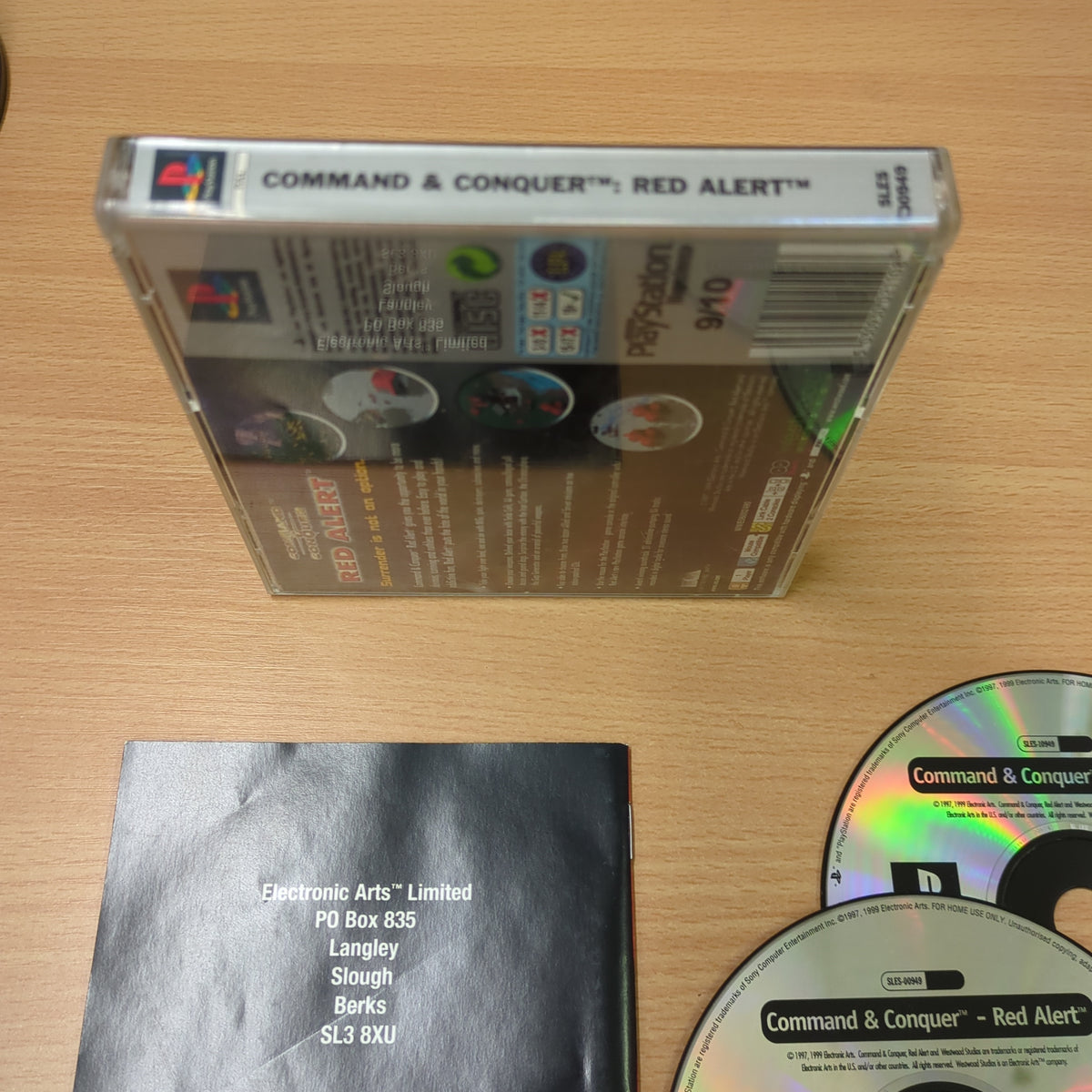 Command & Conquer: Red Alert Platinum Sony PS1 game – retro game store ...