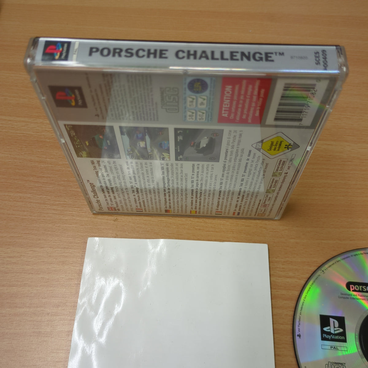 Porsche Challenge Platinum Sony PS1 game – retro game store uk ...