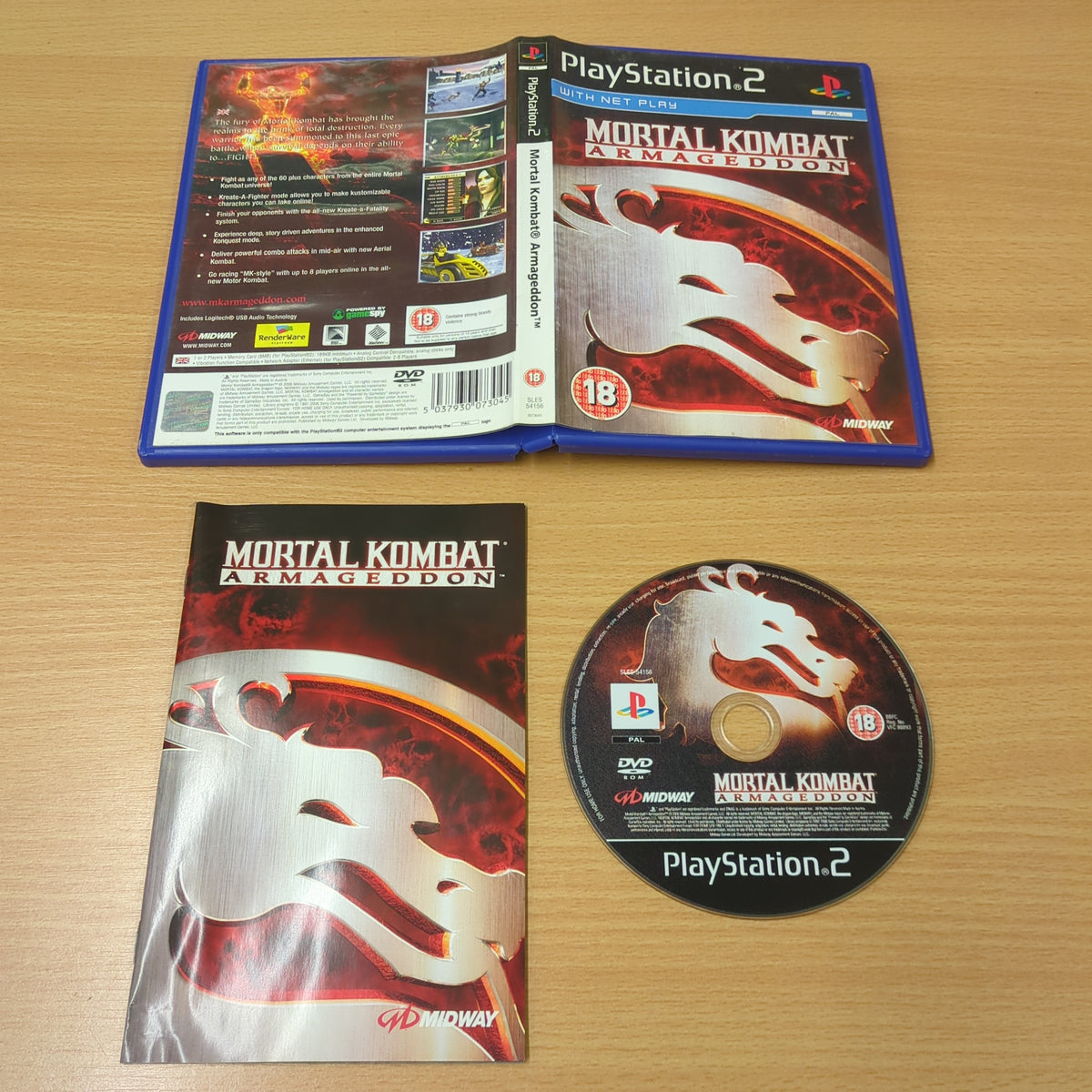 Mortal Kombat Armageddon Sony PS2 game – retro game store uk ...