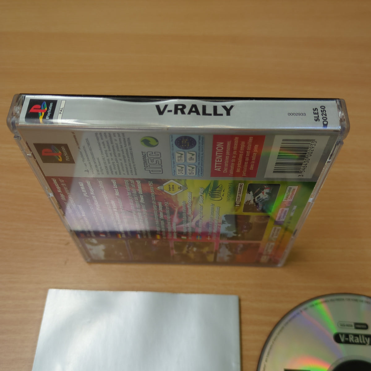 V-Rally Championship Edition Platinum Sony PS1 game – retro game store ...