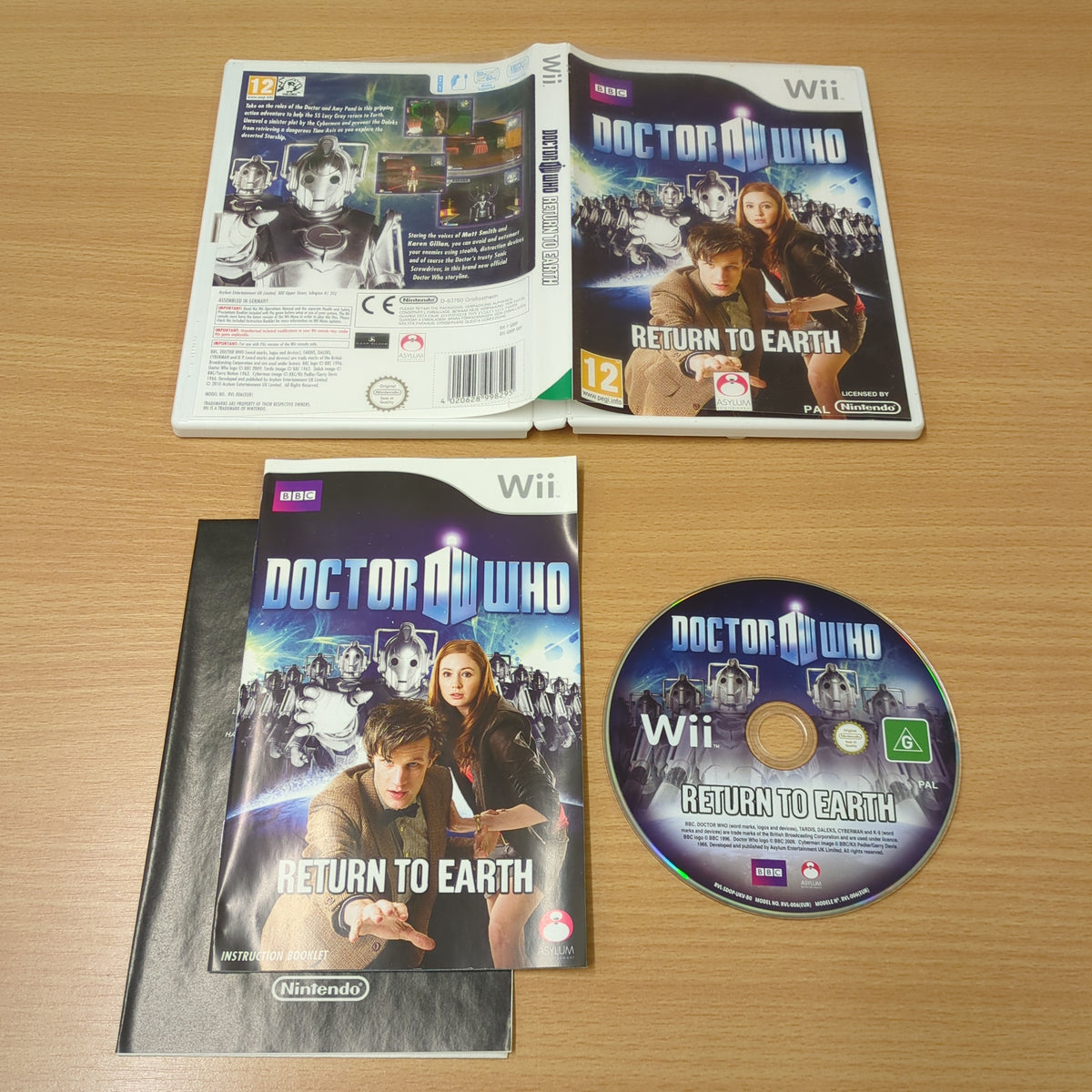 Doctor Who: Return to EarthNintendo Wii Game Complete + tested ...