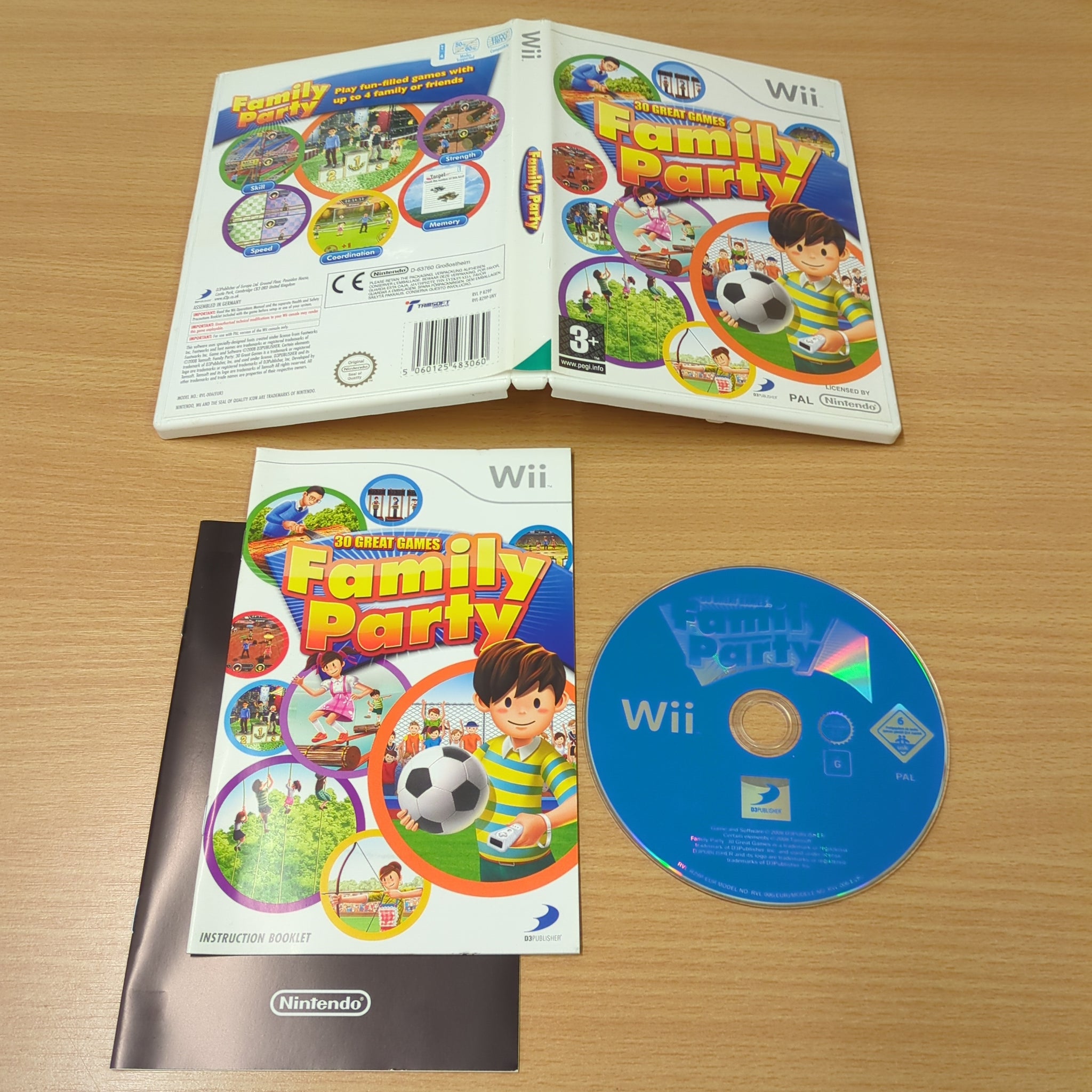 Family Party 30 Great Games Nintendo Wii game