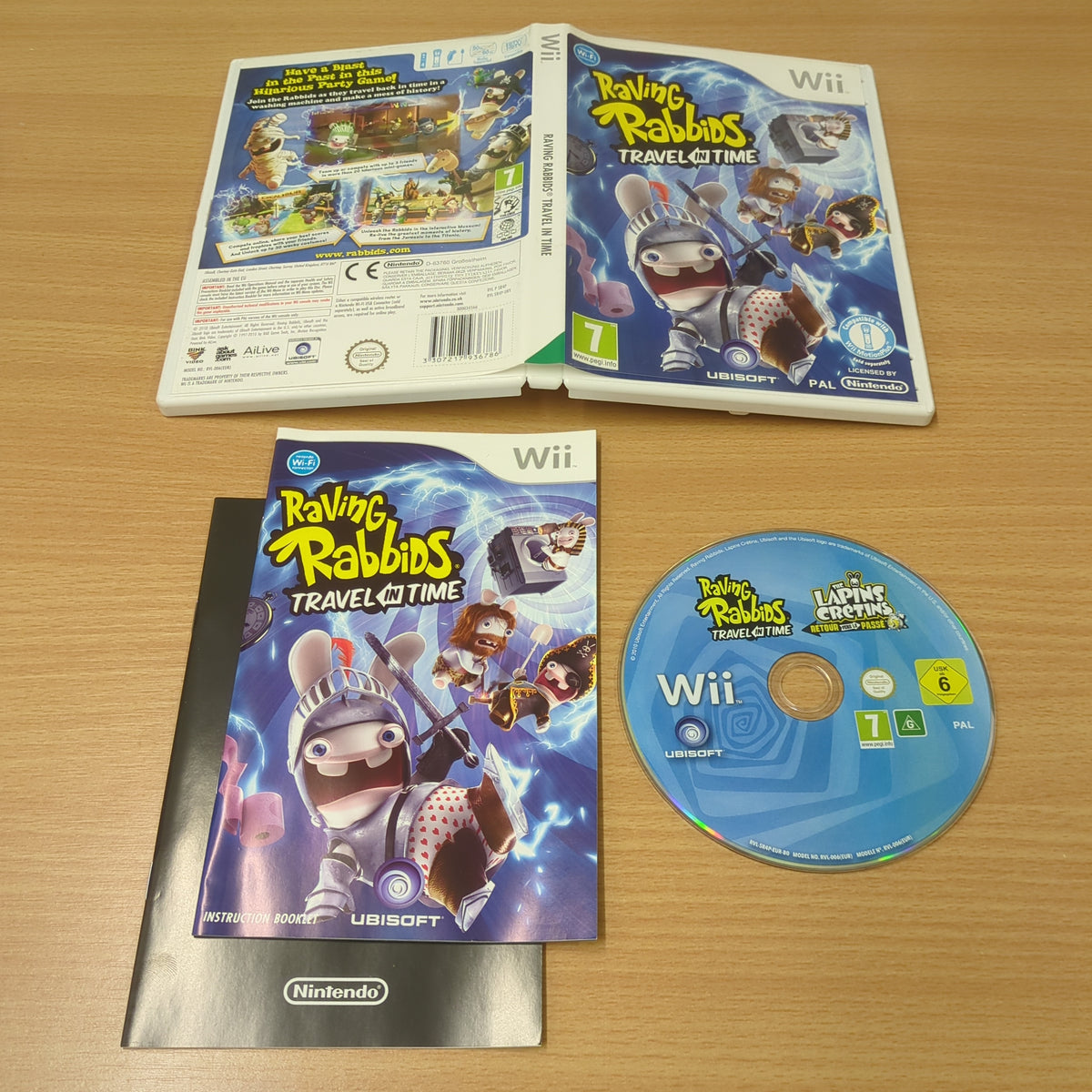 Raving Rabbids: Travel in TimeNintendo Wii Game Complete + tested ...