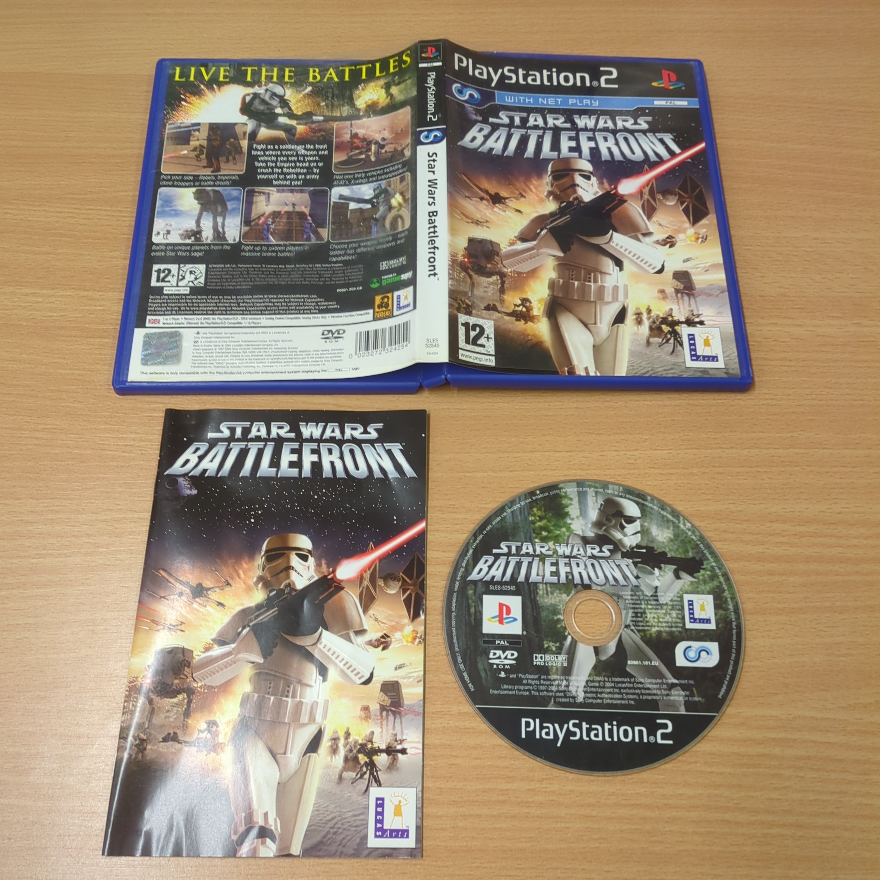 Star Wars Battlefront Sony PS2 game – retro game store uk - 8BitBeyond.com