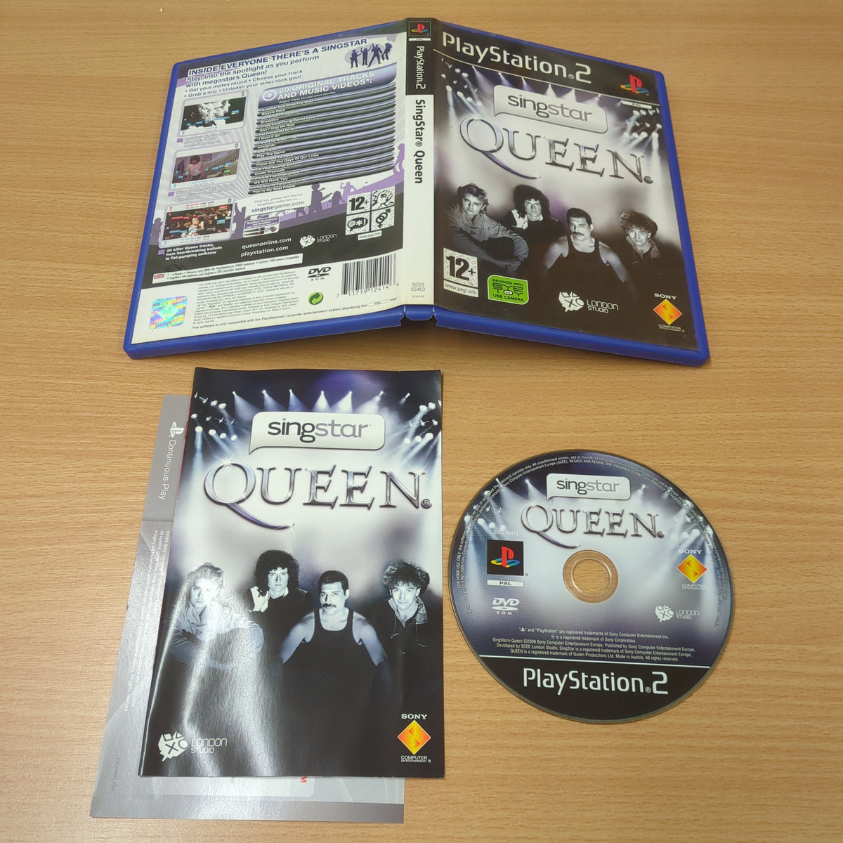 SingStar Queen Sony PS2 game – retro game store uk - 8BitBeyond.com