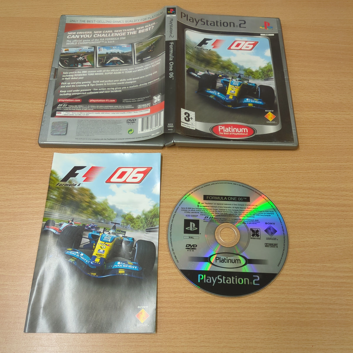 Formula One 06 Platinum Sony PS2 game – retro game store uk ...