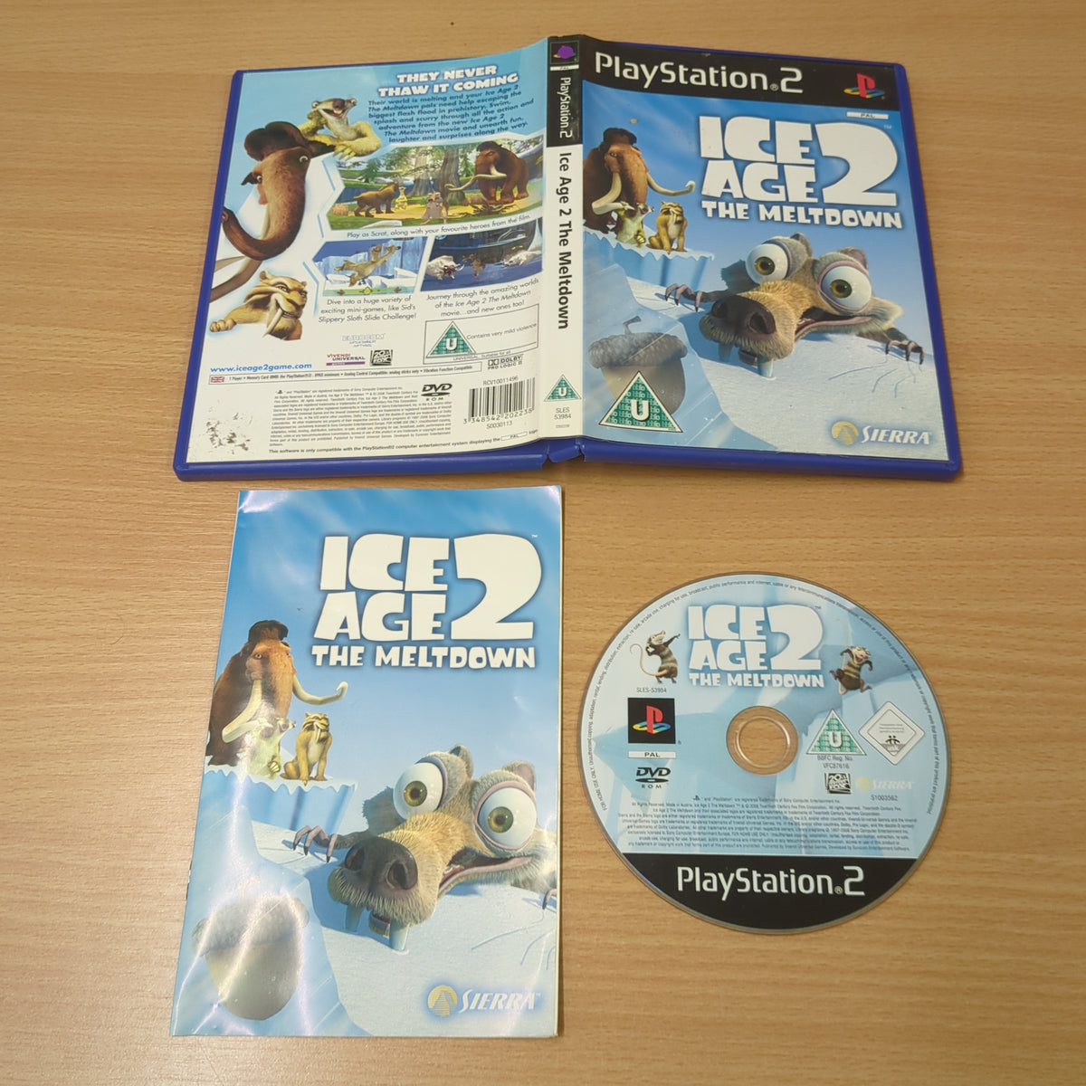 Ice Age 2: The Meltdown Sony PS2 game – retro game store uk ...
