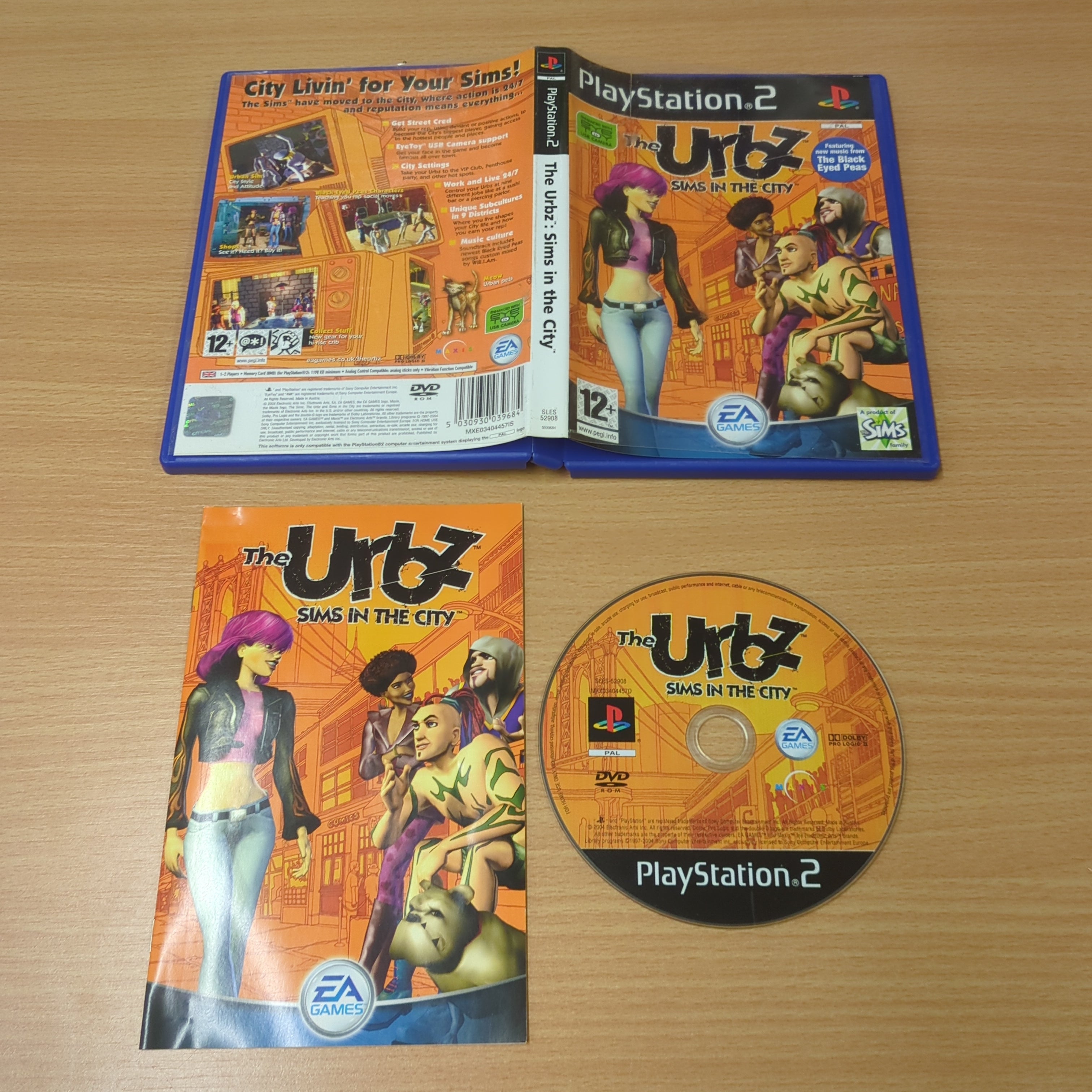 The Urbz: Sims in the City Sony PS2 game – retro game store uk ...