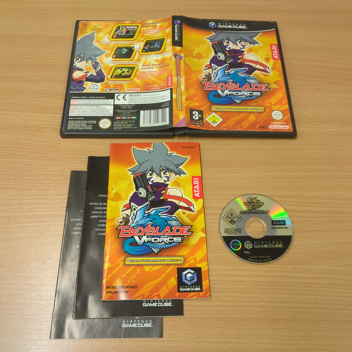 Beyblade v force Nintendo GameCube complete 6.99 8BitBeyond – retro ...