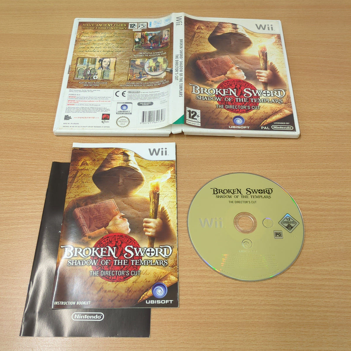Broken SwordNintendo Wii Game Complete + tested 8bitbeyond – retro game ...