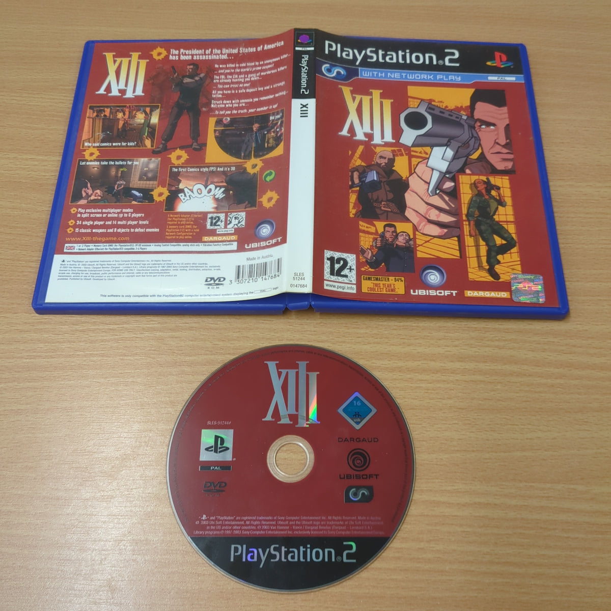 XIII Sony PS2 game – retro game store uk - 8BitBeyond.com