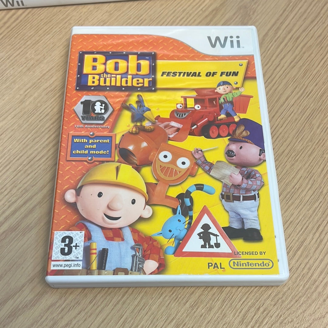 Bob the Builder: Festival of FunNintendo Wii Game Complete + tested ...
