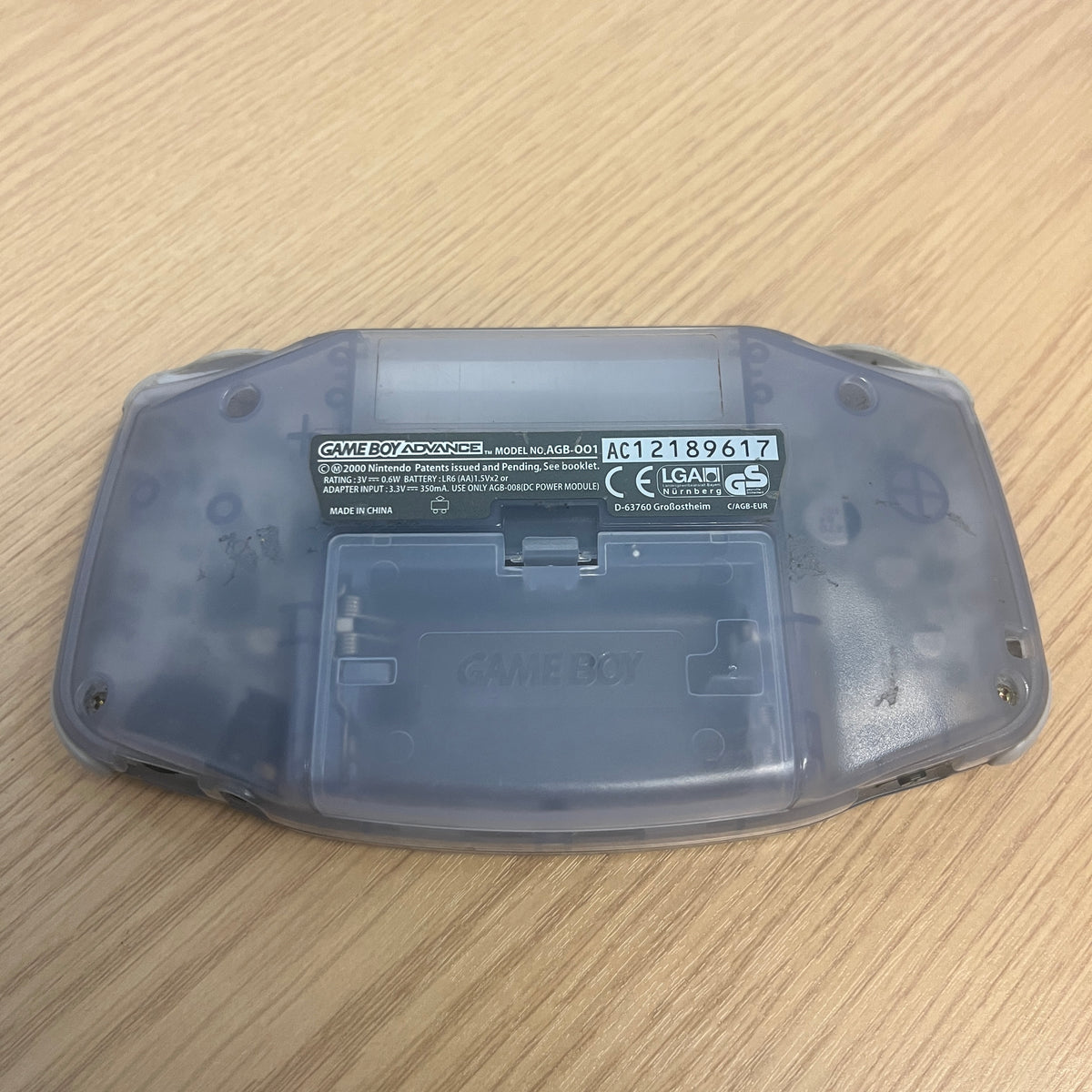 Game boy advance transparent handheld gba – retro game store uk ...