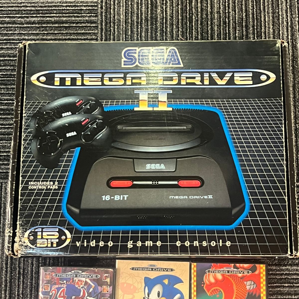 Sega Mega Drive II Console & Games bundle (Model 2) – retro game store ...