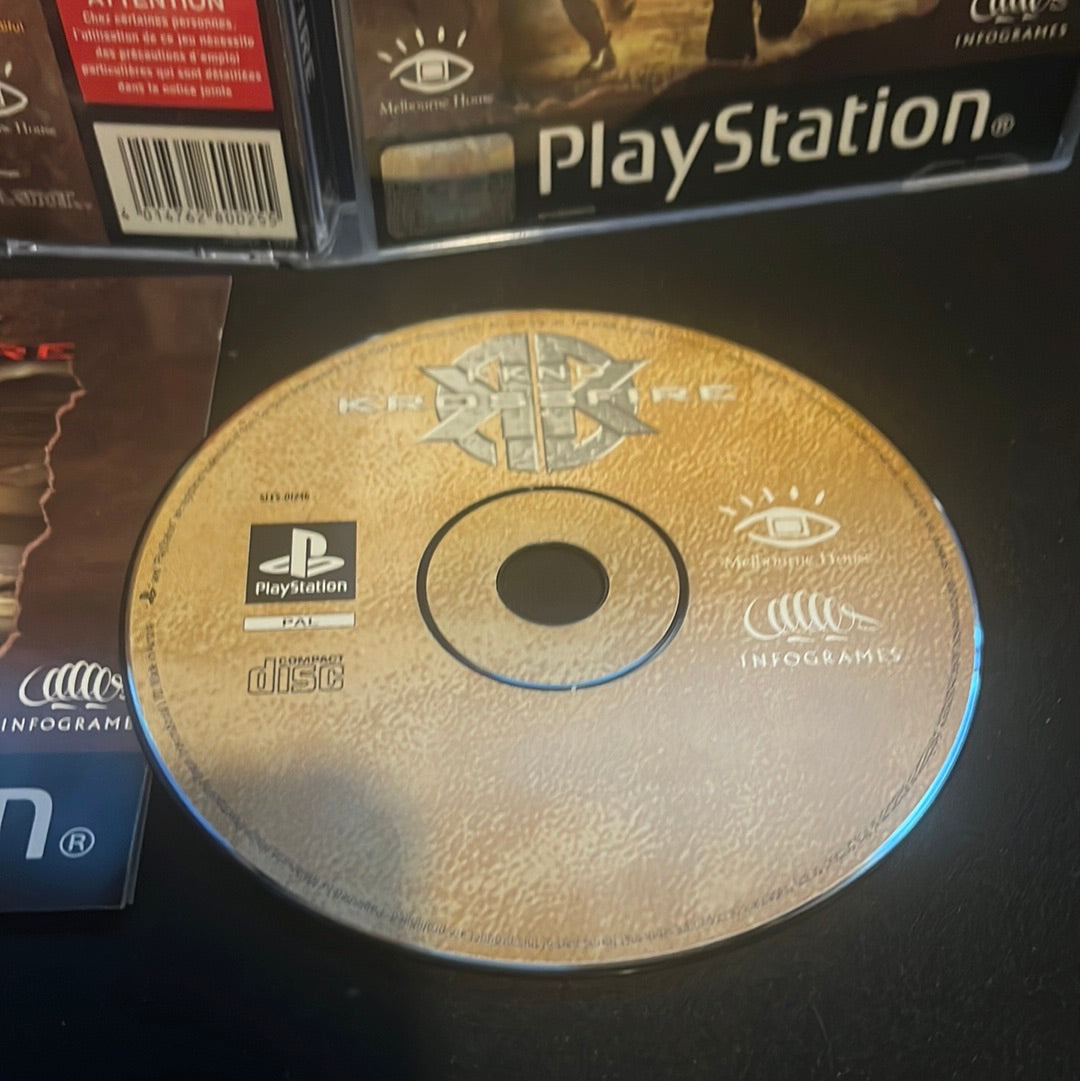 KKND Krossfire Sony ps1 game – retro game store uk - 8BitBeyond.com