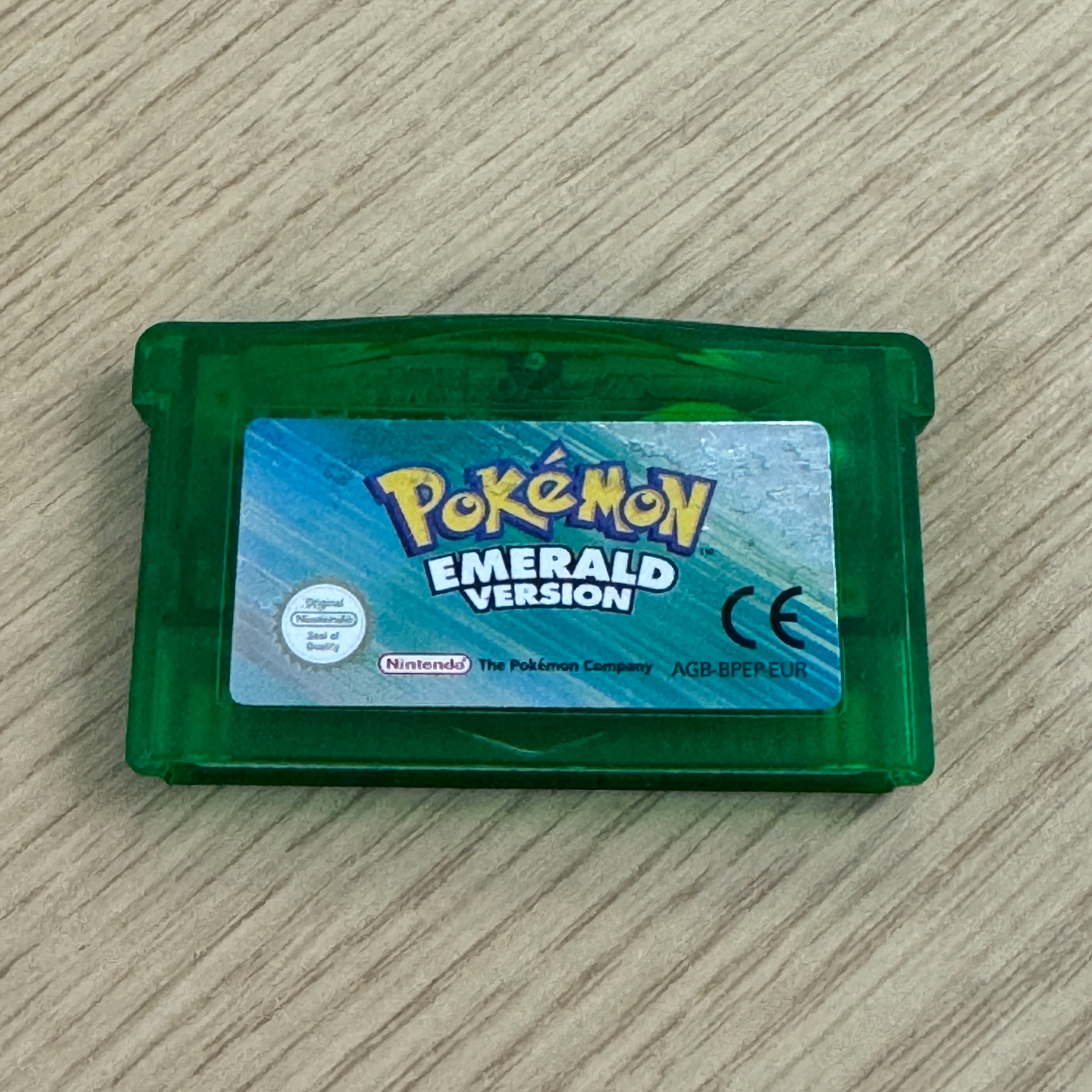Pokemon Emerald Nintendo GBA Game Boy Advance Cart Only - New Battery ...