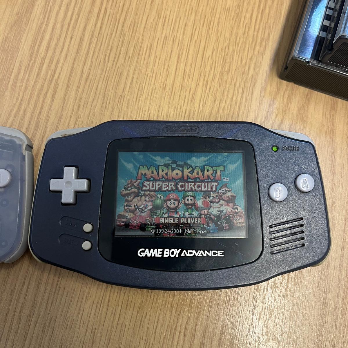 Nintendo Game Boy Advance GBA Console Indigo handheld – retro game ...